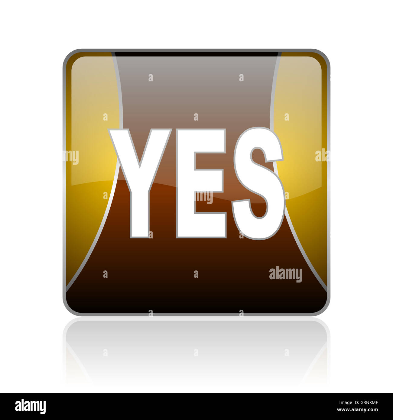 Approved golden logo hi-res stock photography and images - Alamy