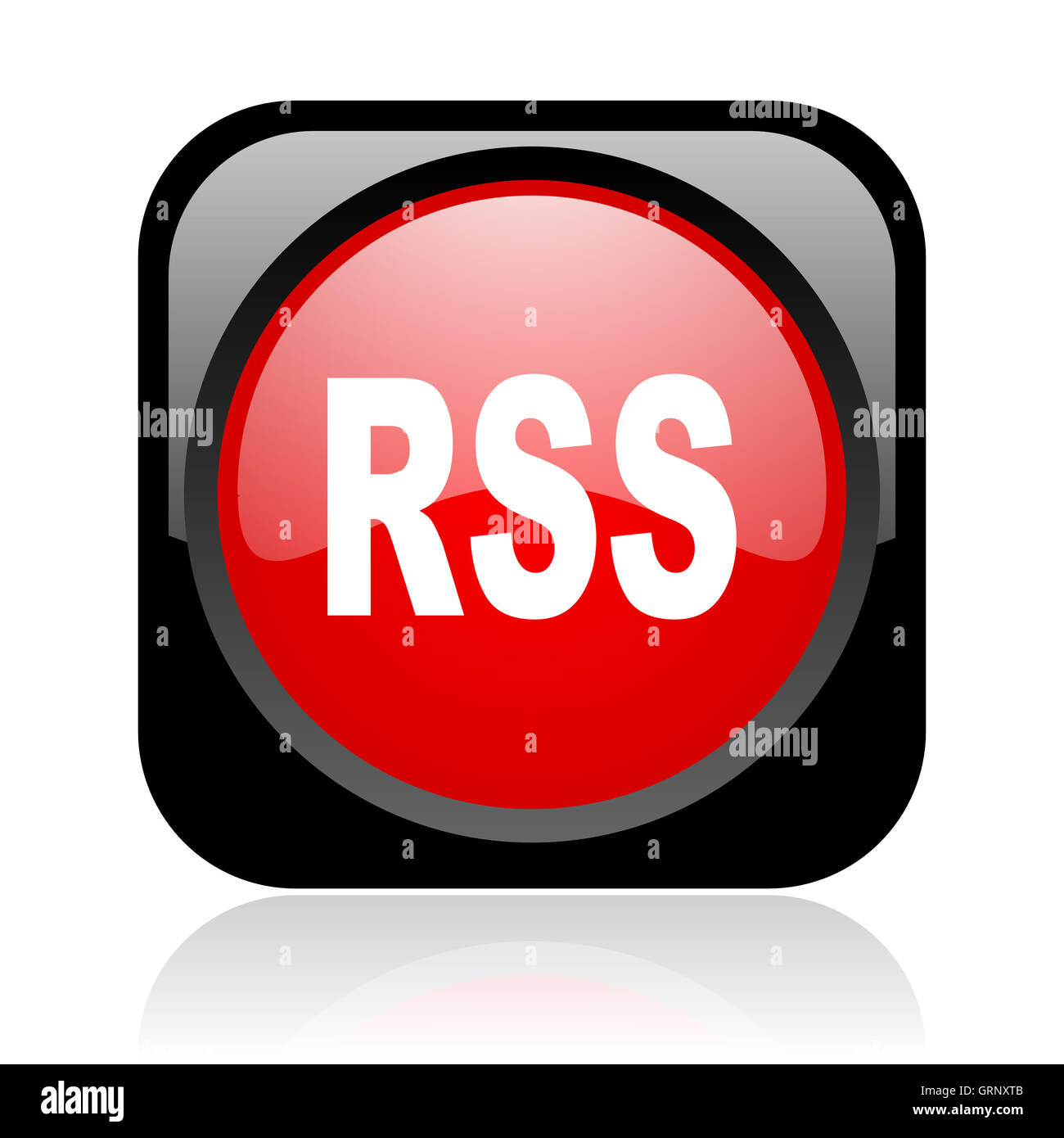Podcast sign red black hi-res stock photography and images - Alamy