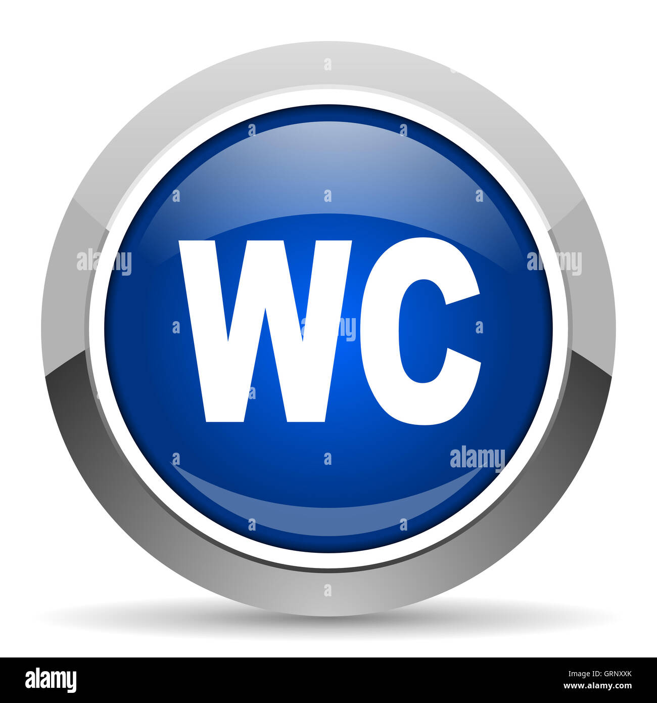 Wc icon hi-res stock photography and images - Alamy
