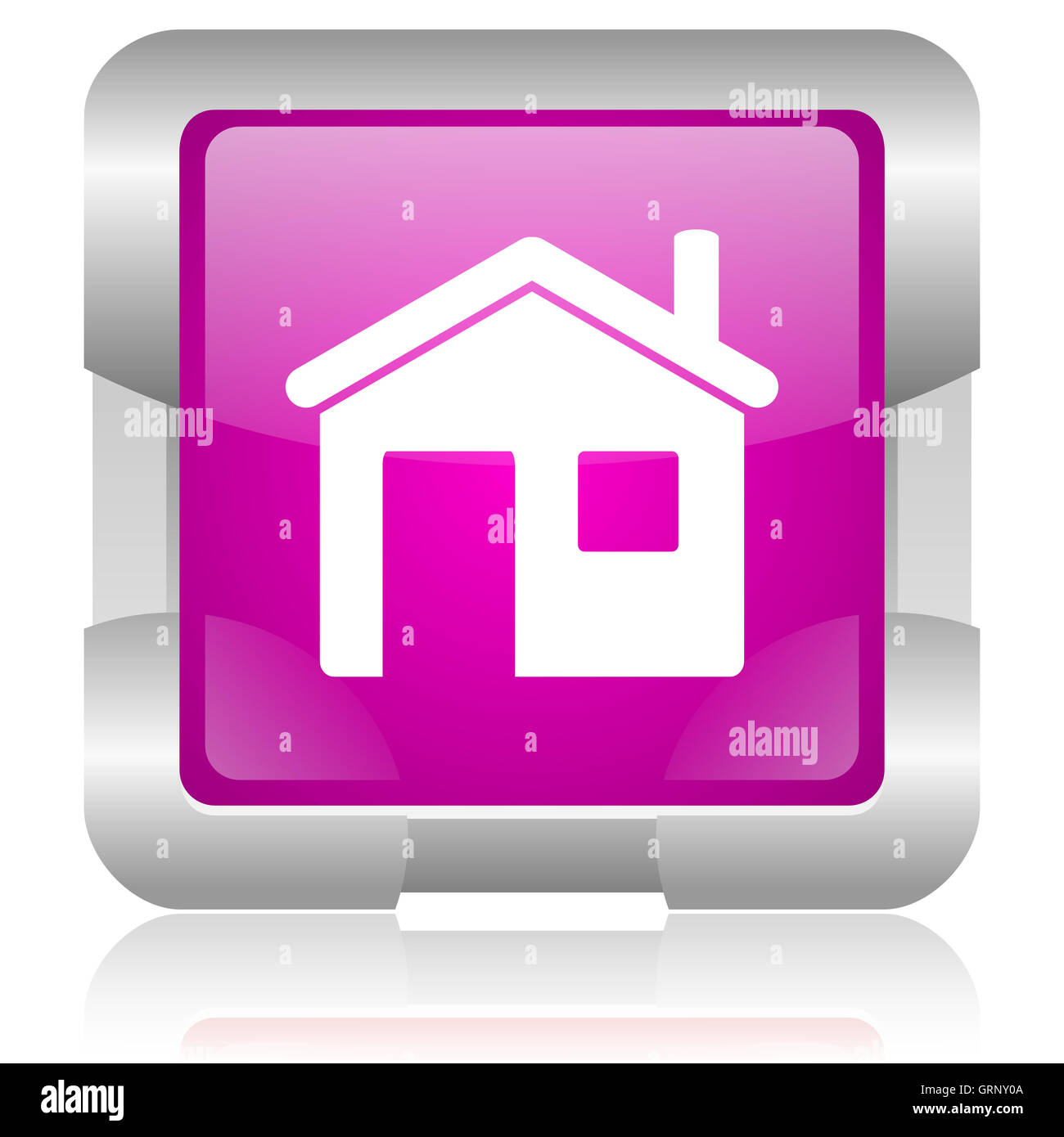 Pink home house residence business building hi-res stock photography ...