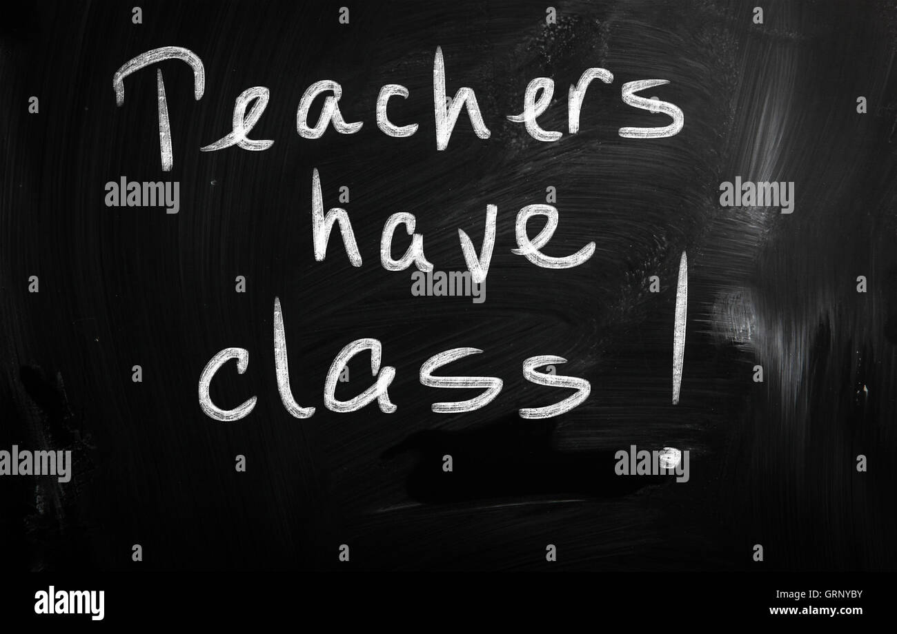 Teachers have class hi-res stock photography and images - Alamy