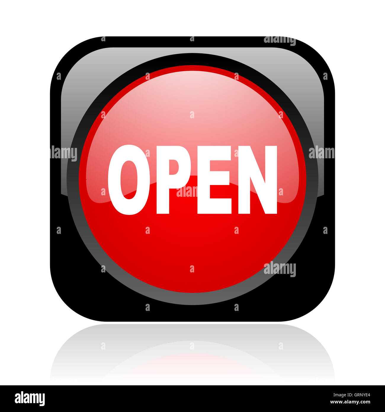 Push to open button hi-res stock photography and images - Alamy