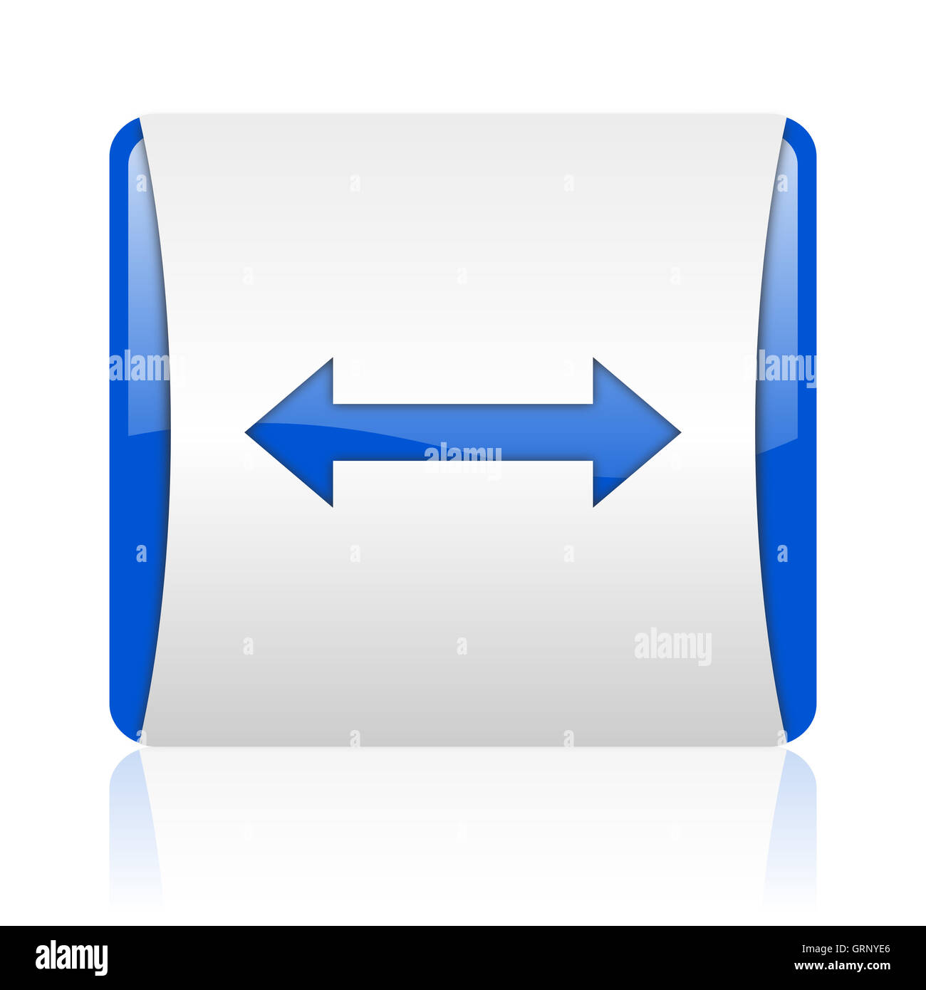 Arrows blue Cut Out Stock Images & Pictures - Alamy