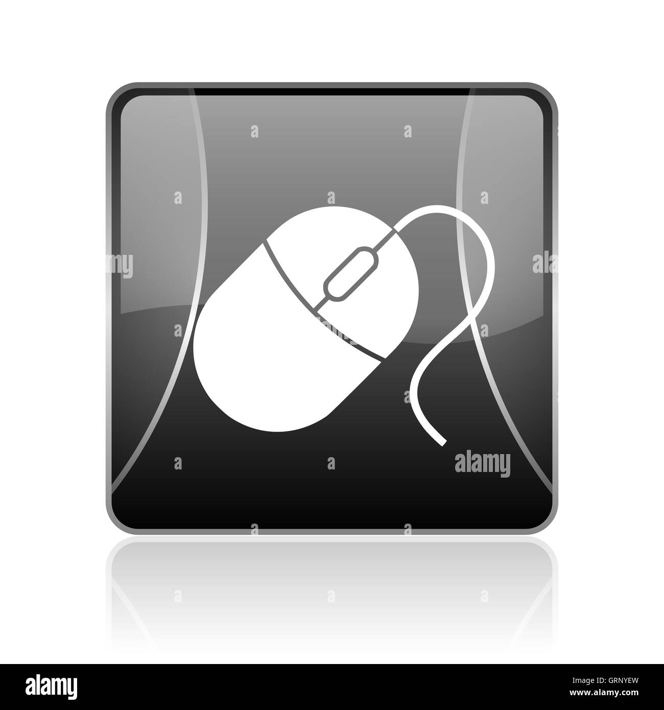 Mouse logo Black and White Stock Photos & Images - Alamy