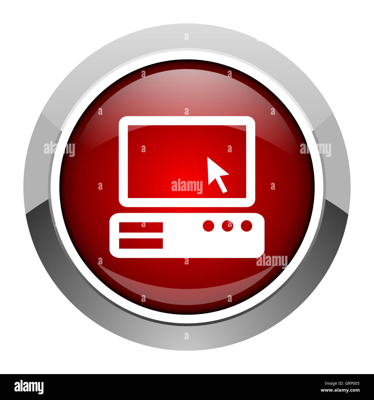 Pc icon hi-res stock photography and images - Alamy
