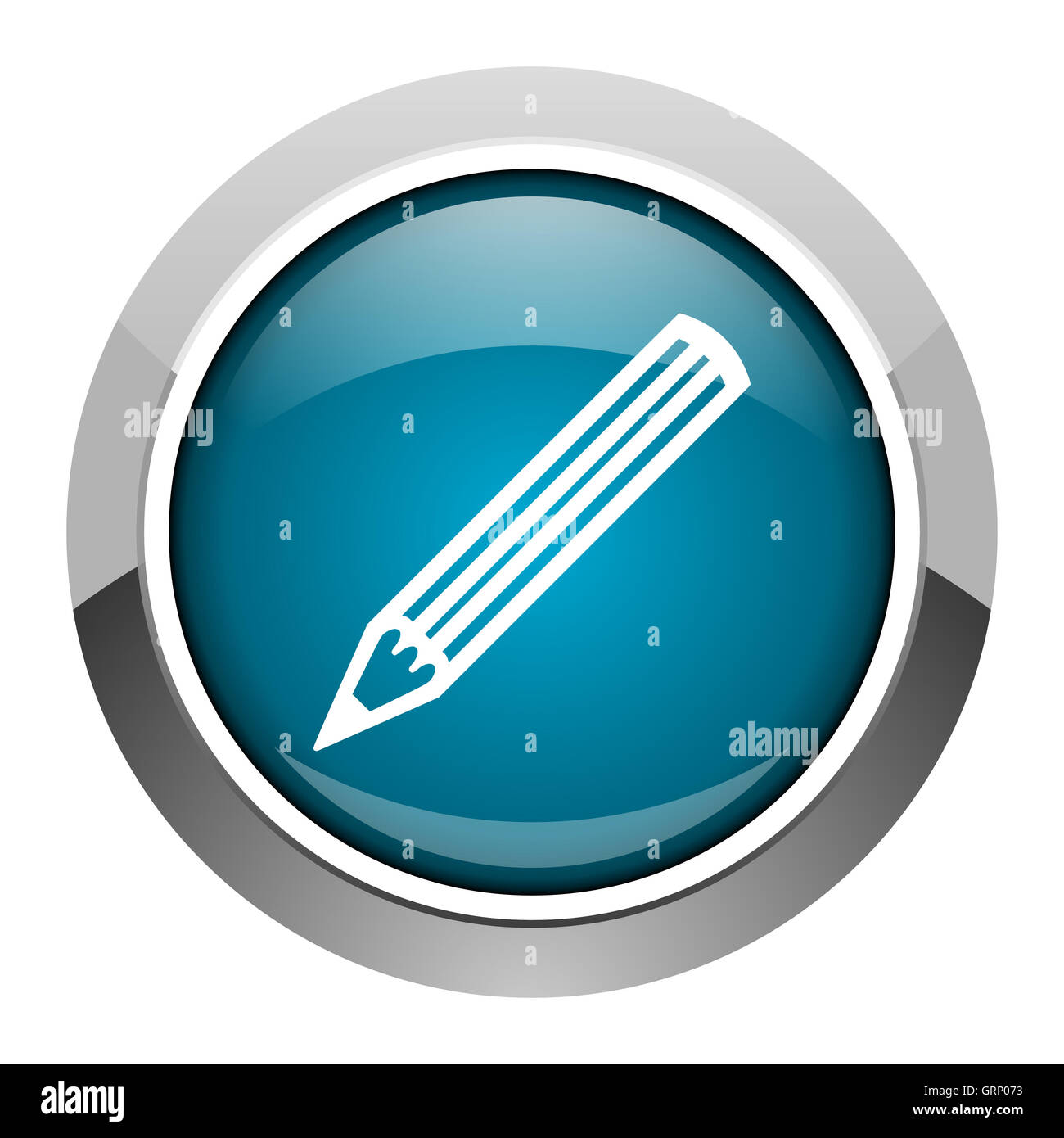 Pencil icon hi-res stock photography and images - Alamy