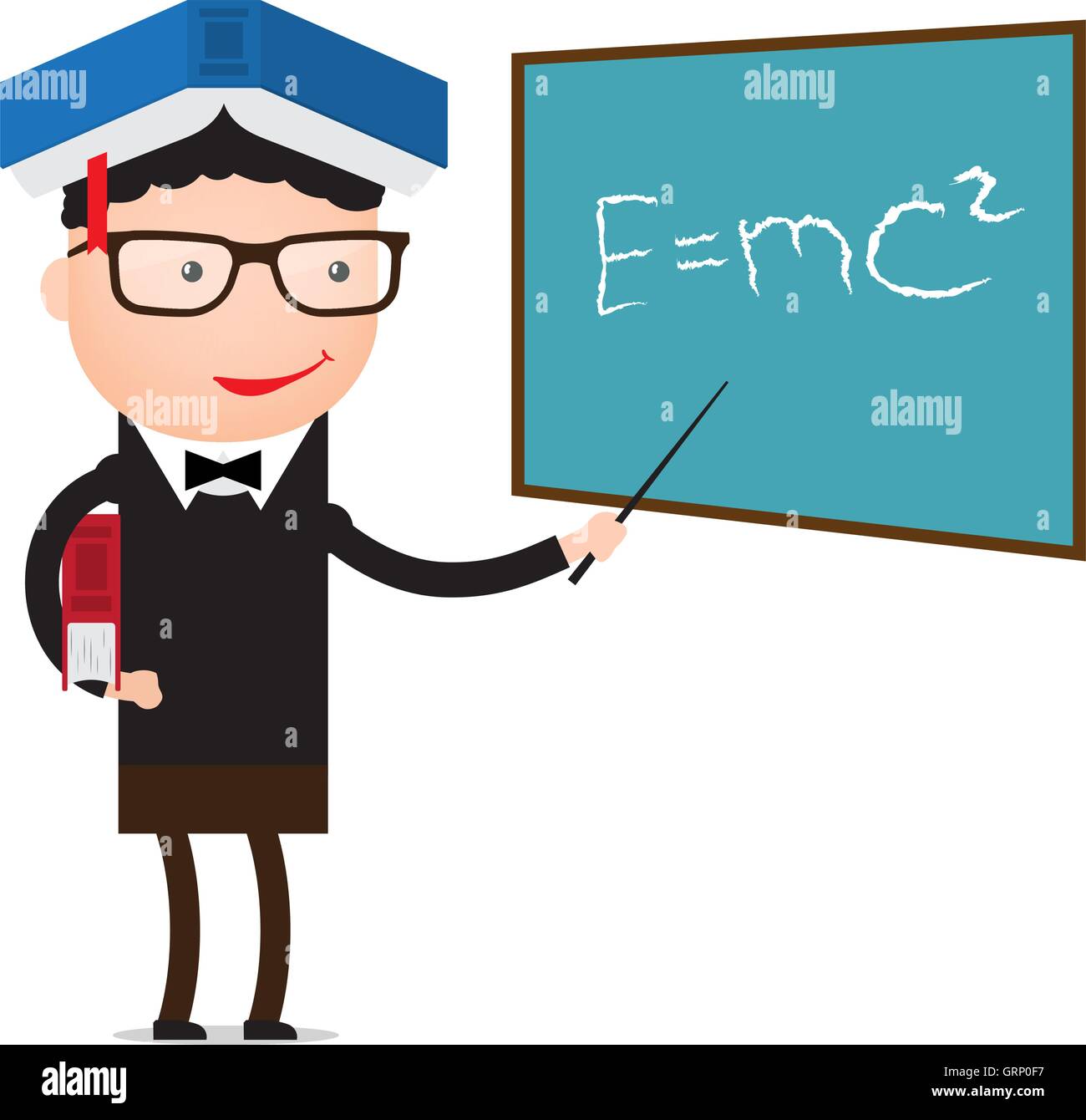 School teacher icon cartoon hi-res stock photography and images - Alamy
