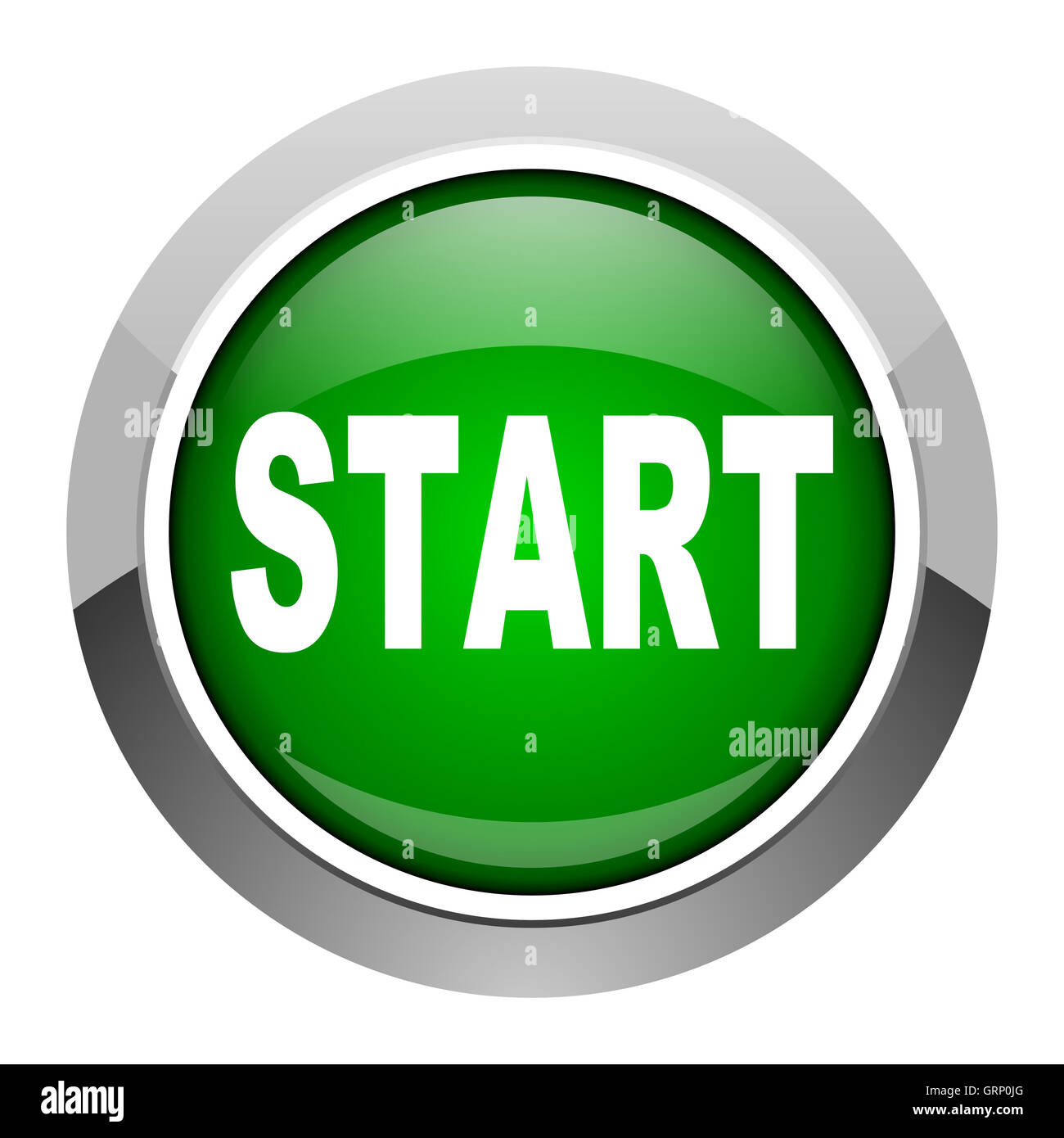 Start icon hi-res stock photography and images - Alamy