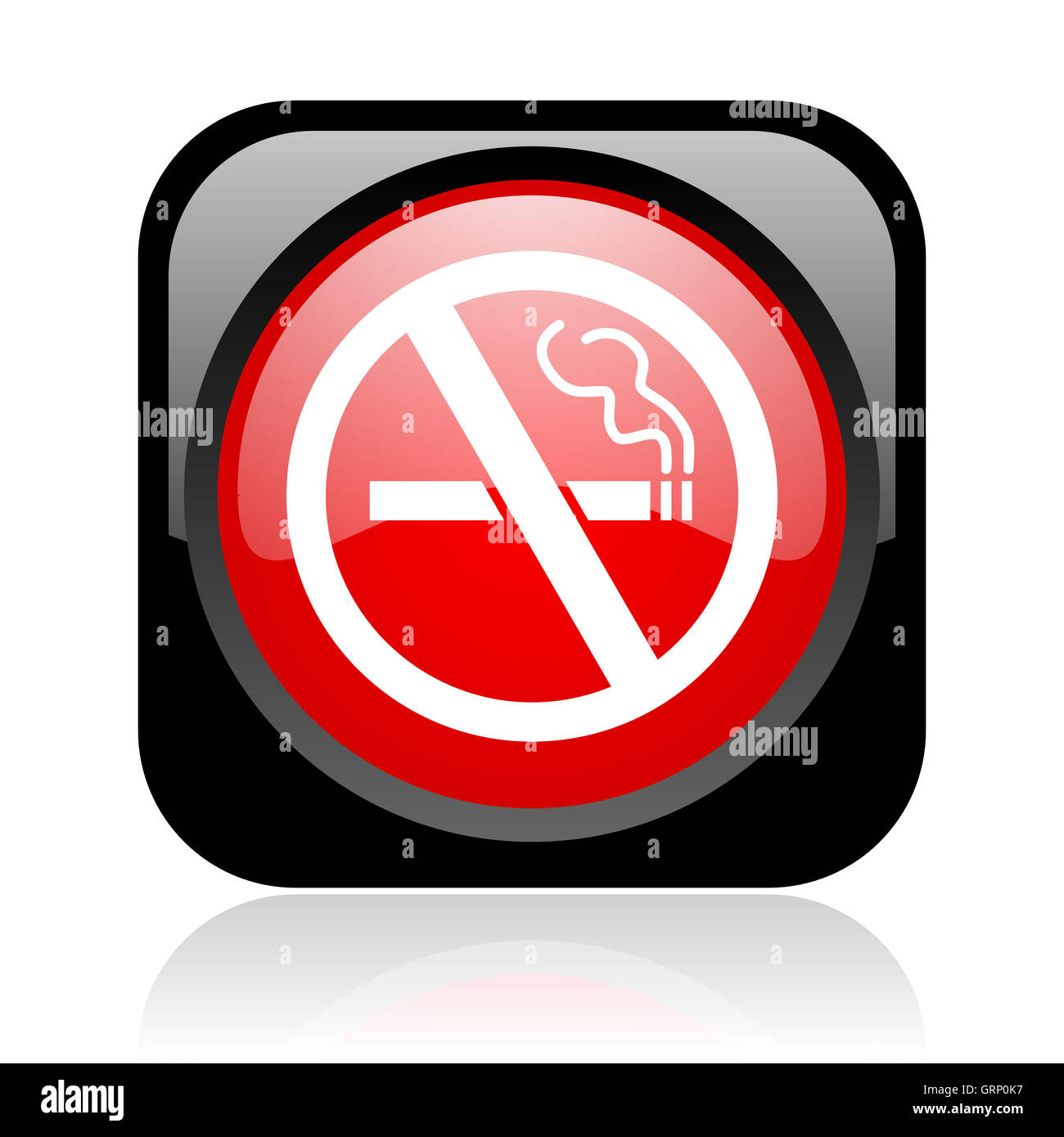 No smoking icon symbol 3d hi-res stock photography and images - Alamy
