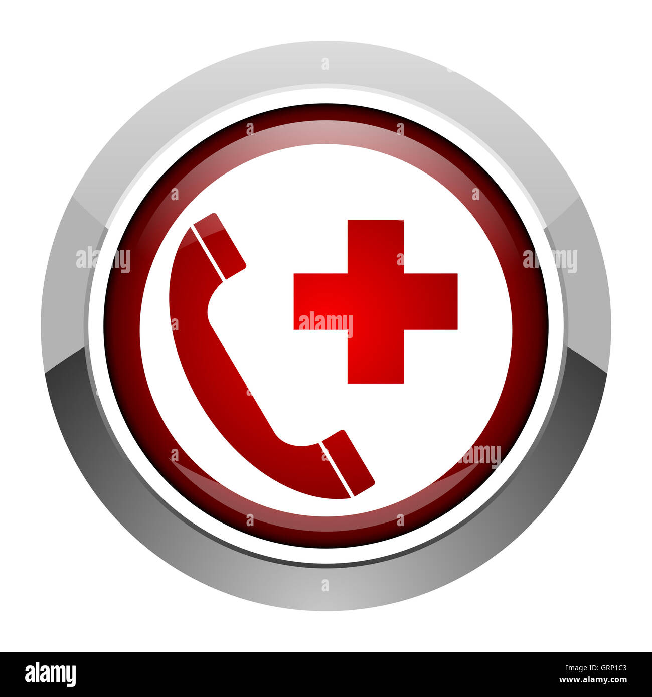emergency call icon Stock Photo - Alamy