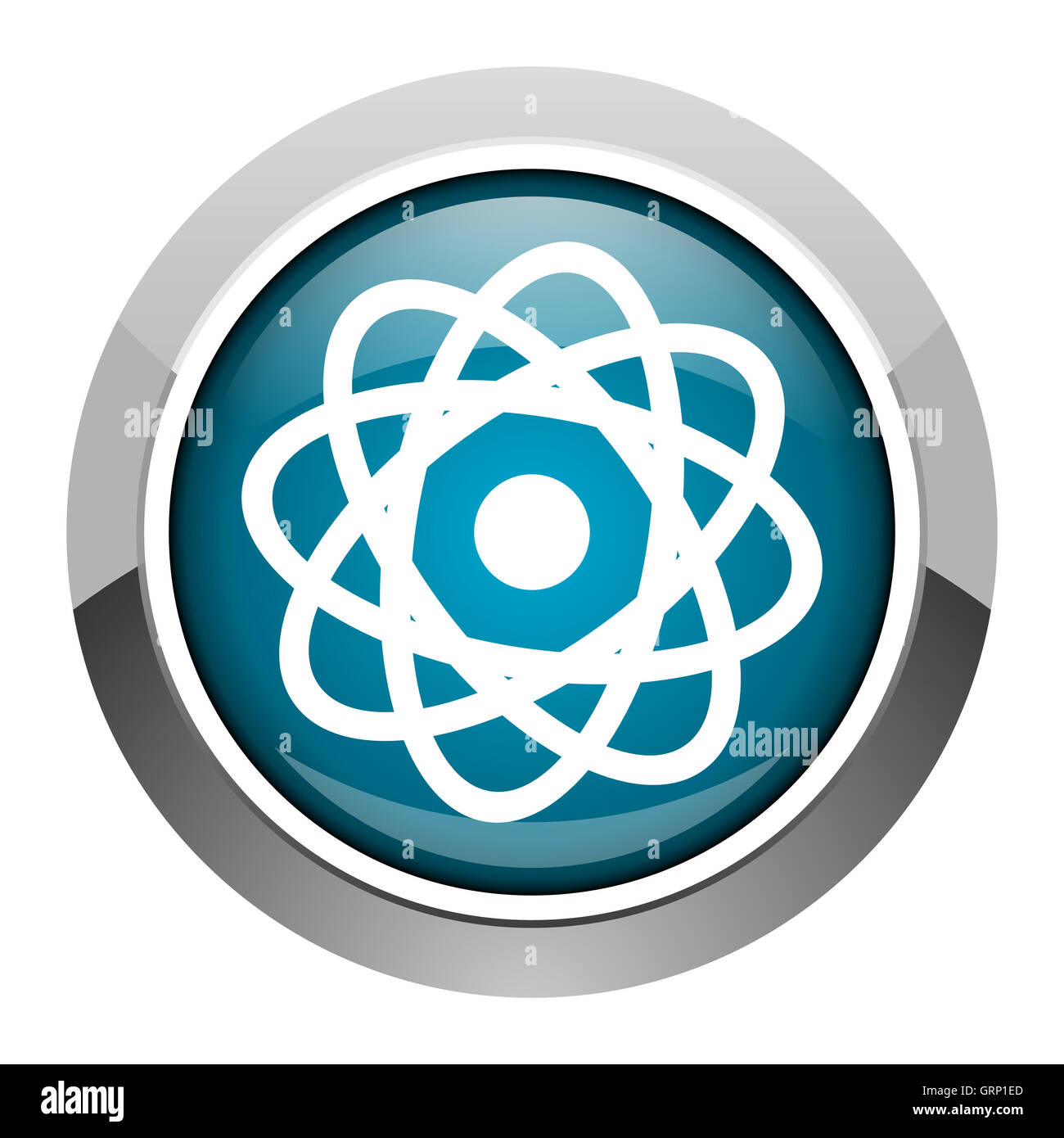 Atom icon hi-res stock photography and images - Alamy