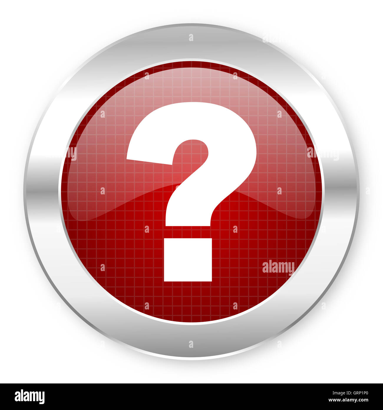 Red question mark icon Cut Out Stock Images & Pictures - Alamy