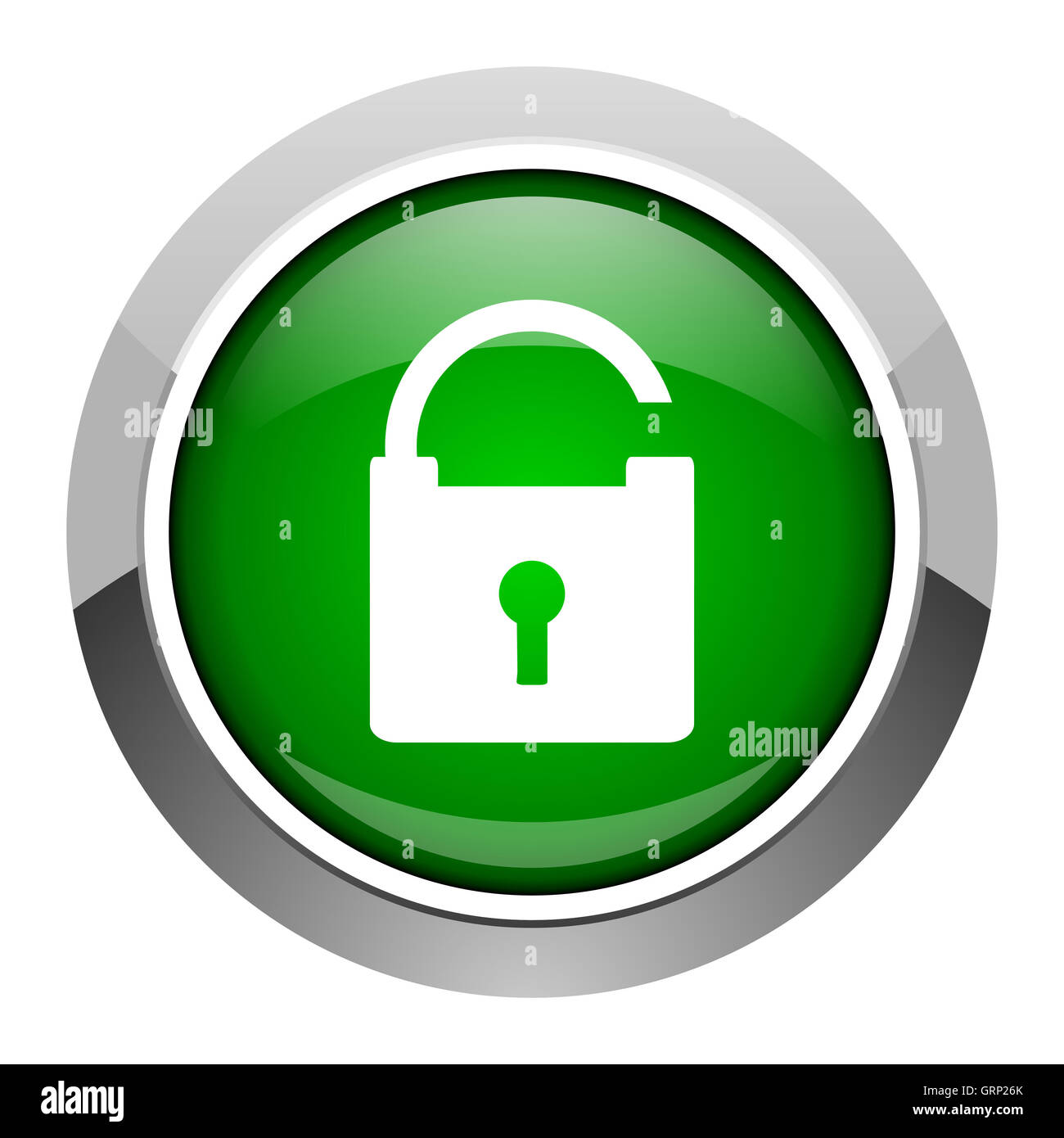 Phone padlock icon Cut Out Stock Images & Pictures - Alamy