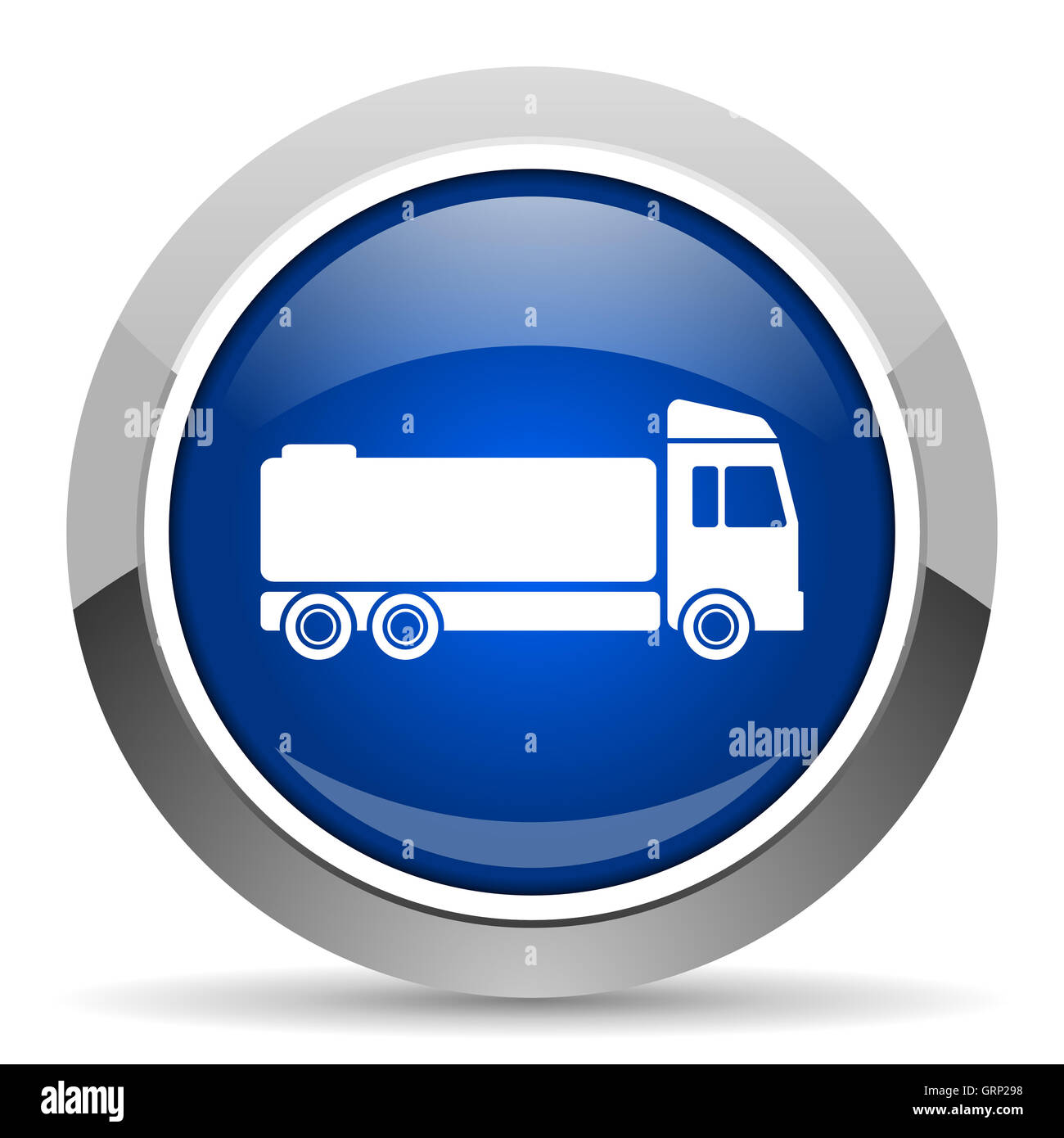 Water tanker truck Cut Out Stock Images & Pictures - Alamy