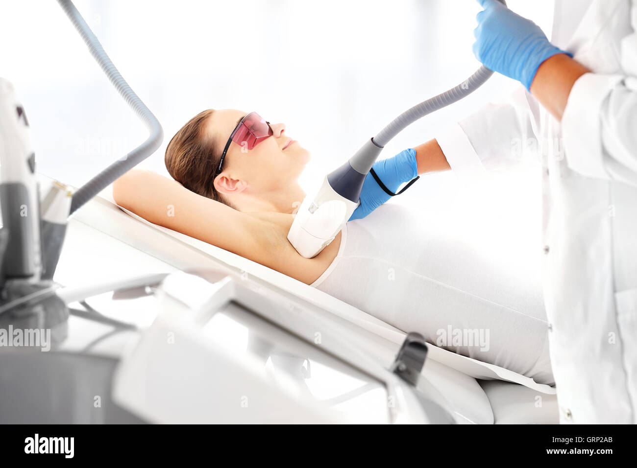 Hair under arms hi-res stock photography and images - Alamy