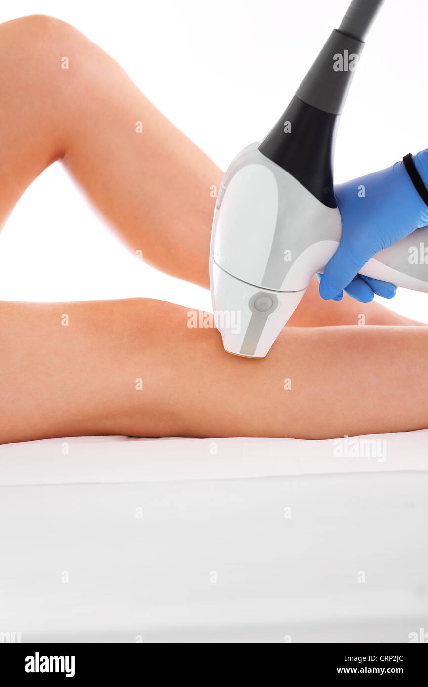 Legs laser beam hi-res stock photography and images - Alamy