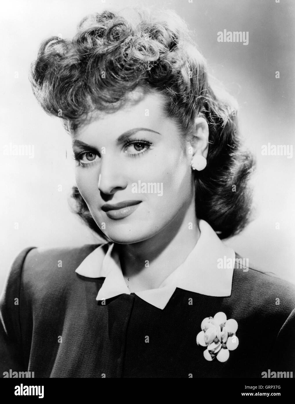 MAUREEN O'HARA (1920-2015) Irish film actress about 1947 Stock Photo ...