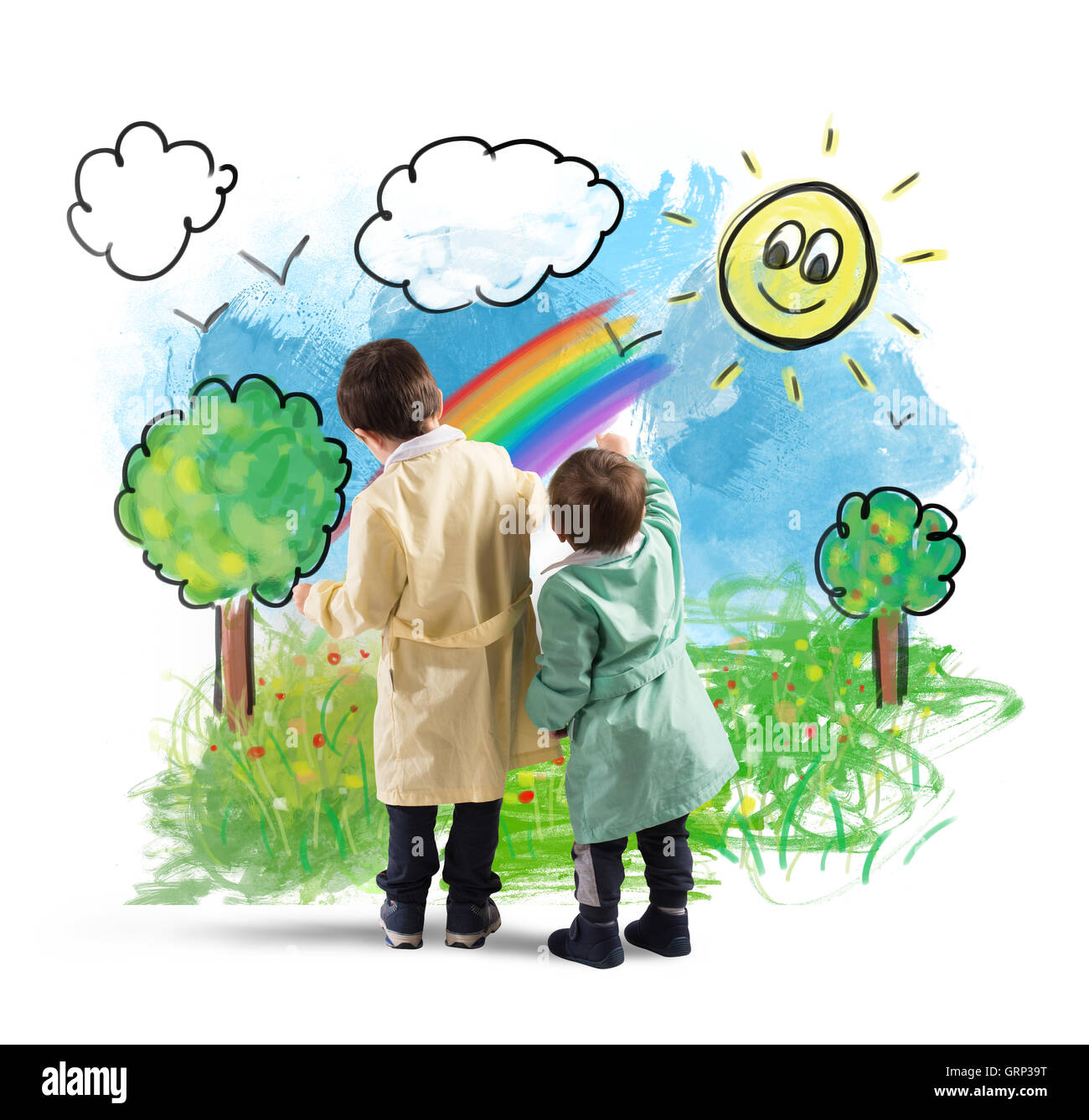 Creative art for children Cut Out Stock Images & Pictures - Alamy