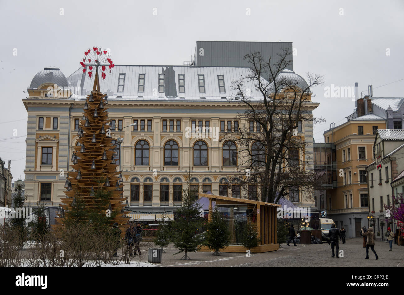 Old riga christmas market hi-res stock photography and images - Alamy