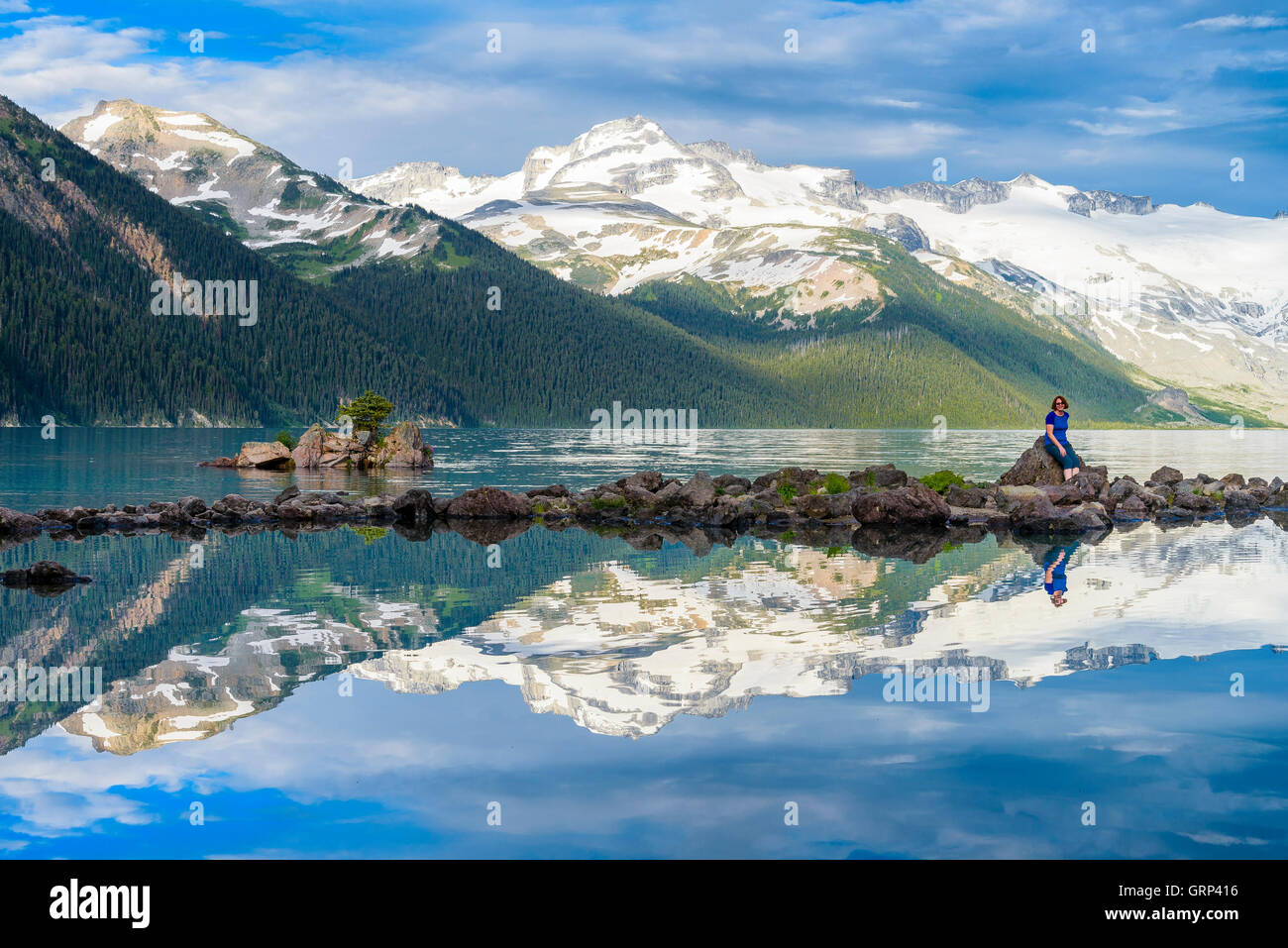 Garibaldi Lake, Garibaldi Provincial Park, British Columbia Stock Photo ...