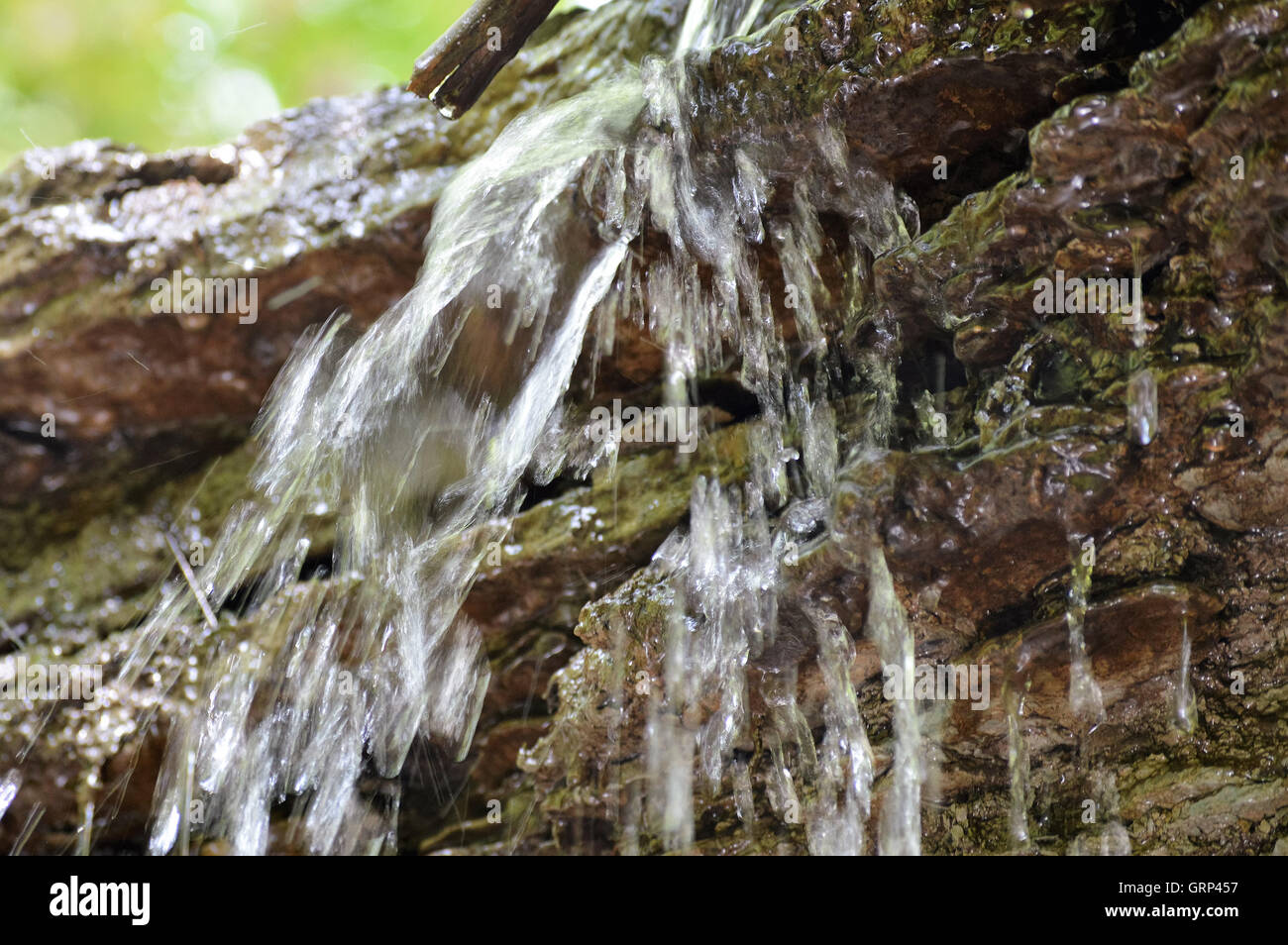 Edge of a Waterfall Stock Photo - Alamy