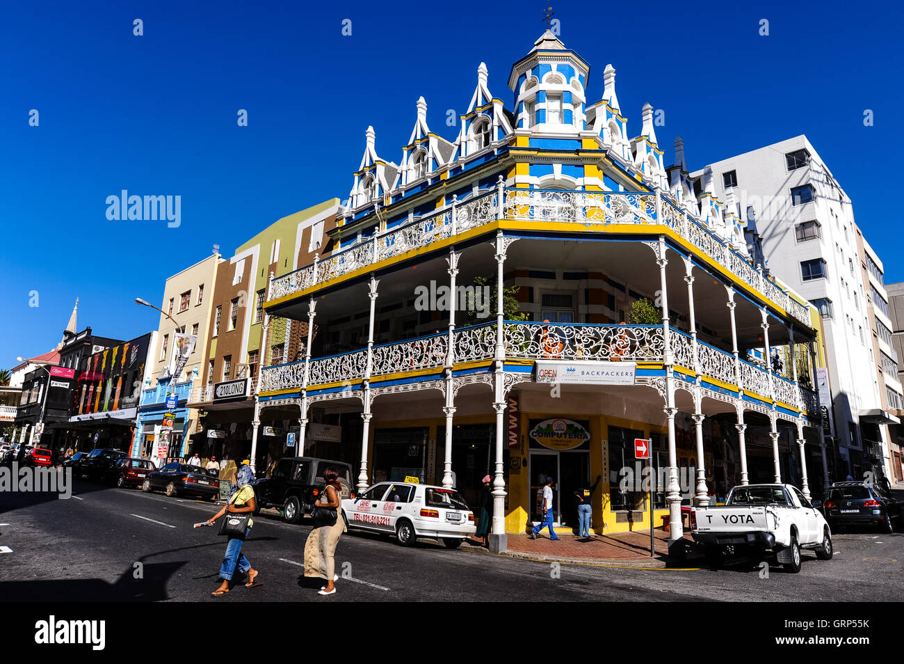 Western long street hi-res stock photography and images - Alamy