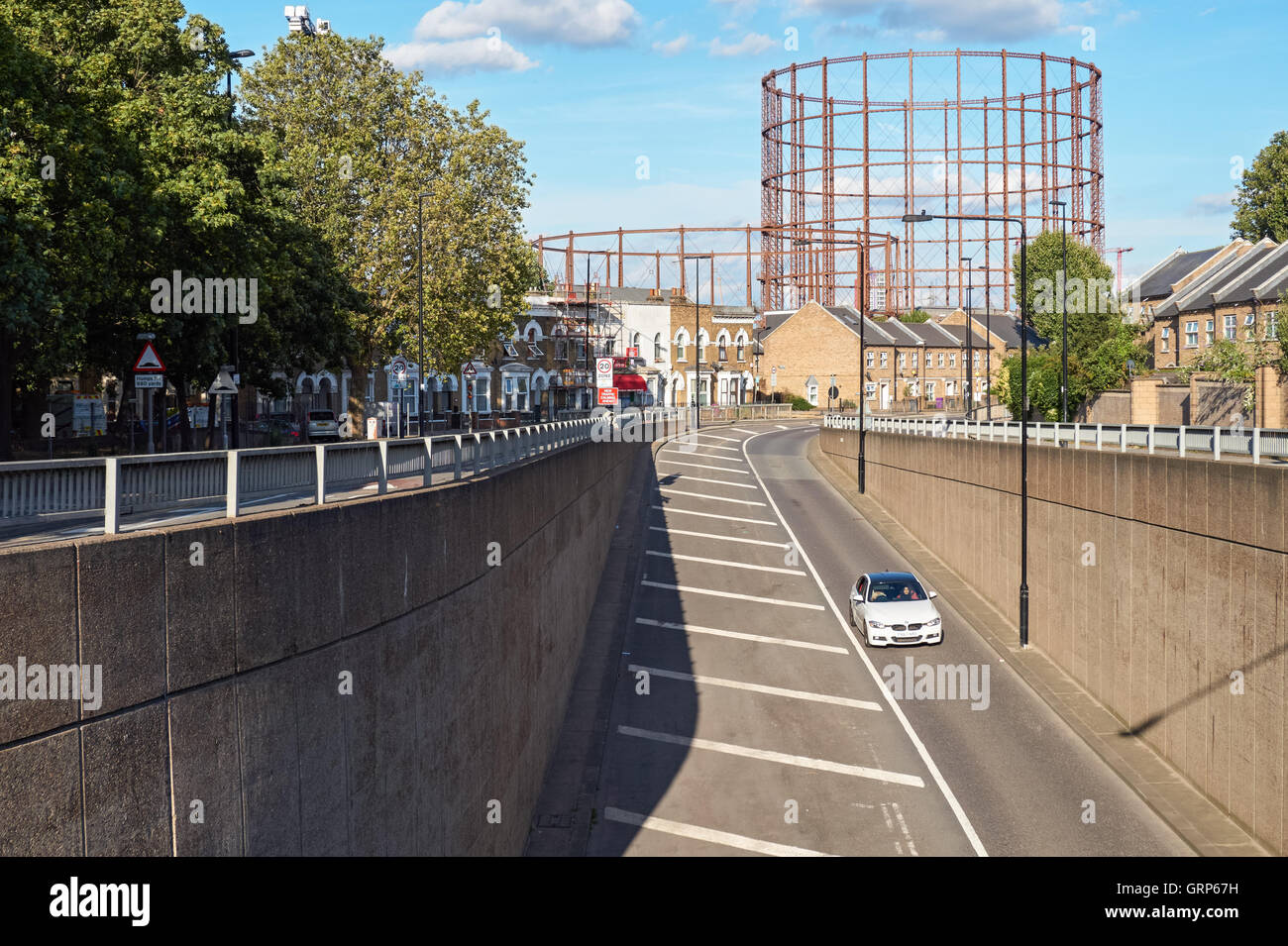 Abbott Road tunnel in Poplar, London England United Kingdom UK Stock ...