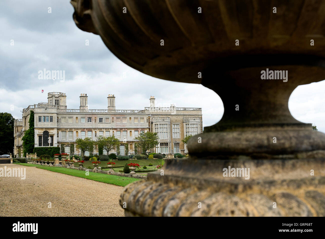A view of Castle Ashby House, Northamptonshire Stock Photo - Alamy
