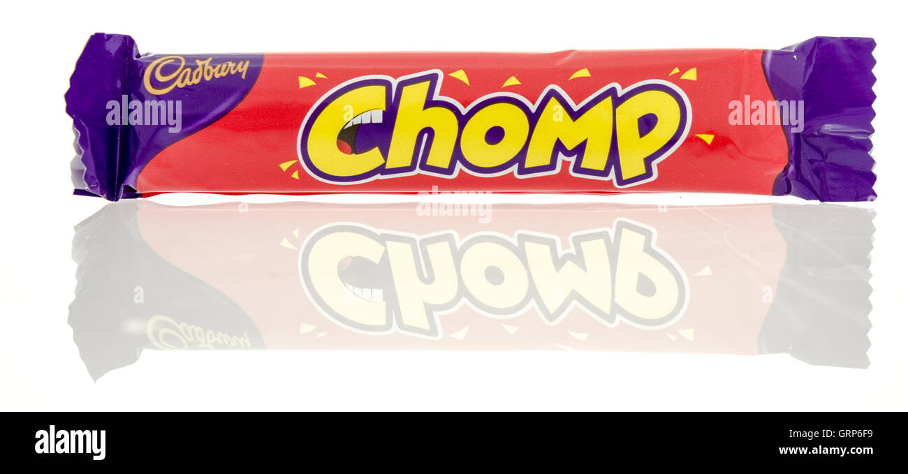 Cadbury chomp chocolate hi-res stock photography and images - Alamy
