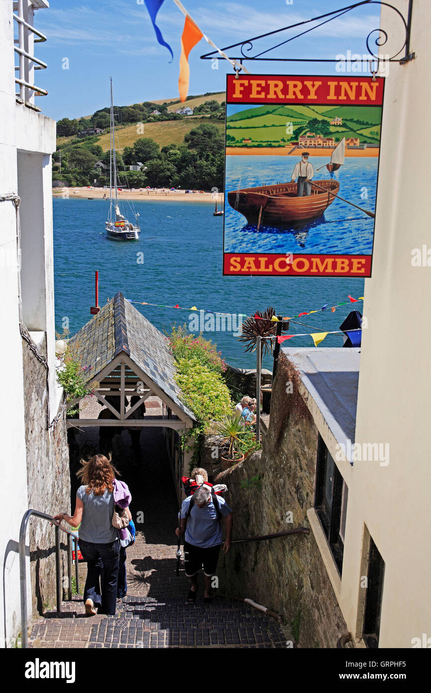 Salcombe & Kingsbridge Estuary, Devon Stock Photo - Alamy