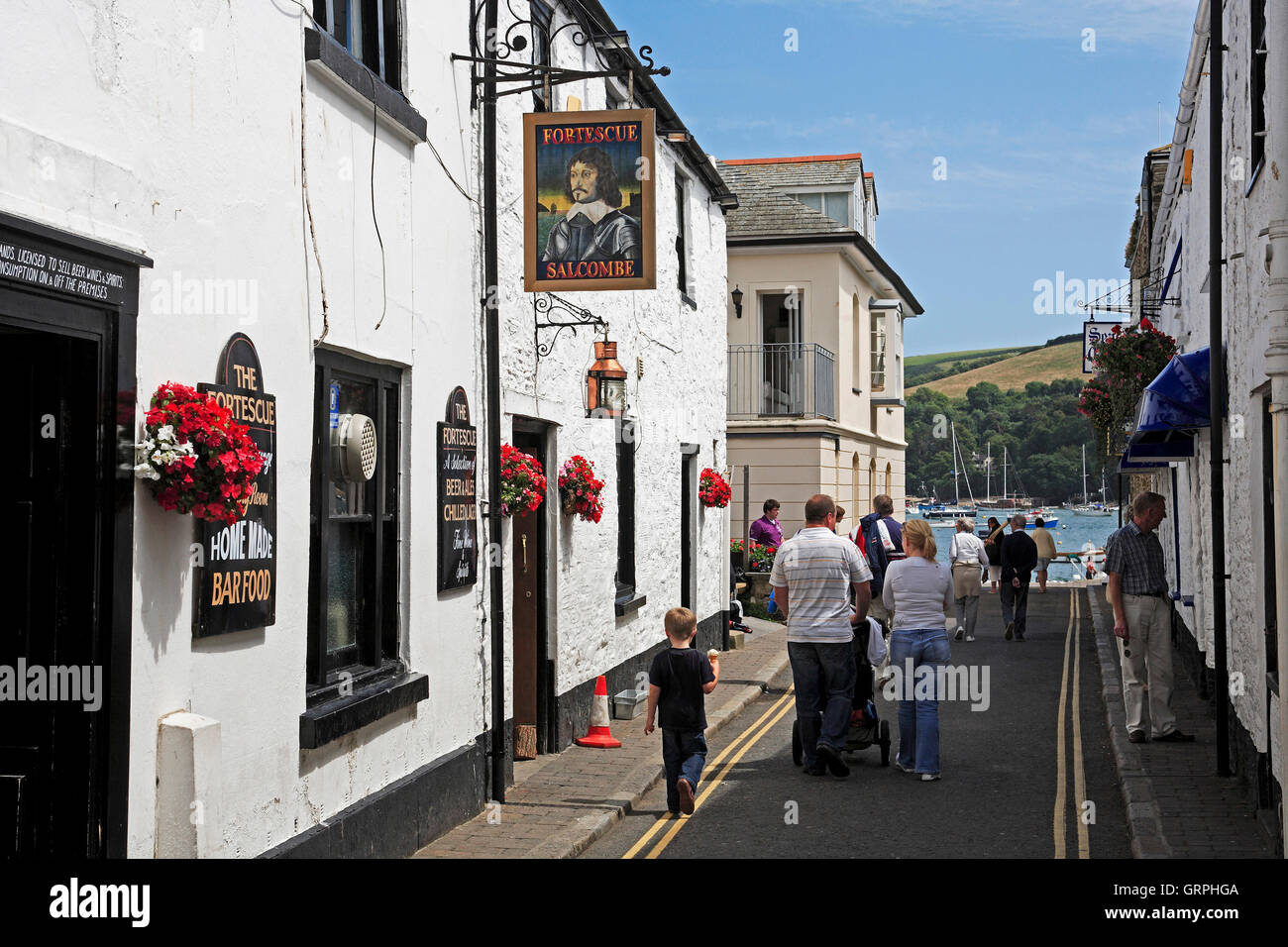 Salcombe & Kingsbridge Estuary, Devon Stock Photo - Alamy