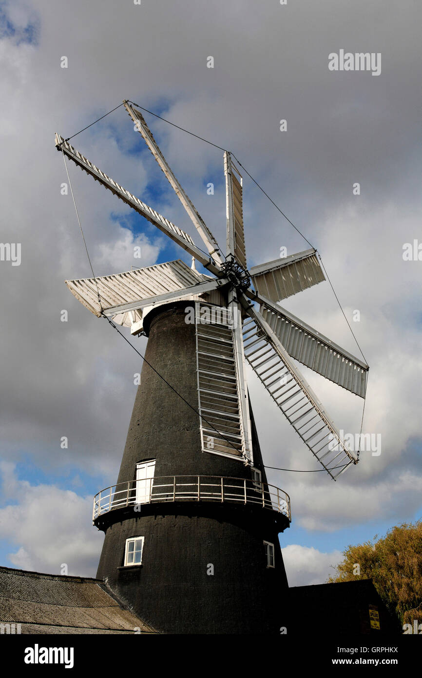 Unique eight sail windmill heckington hi-res stock photography and ...