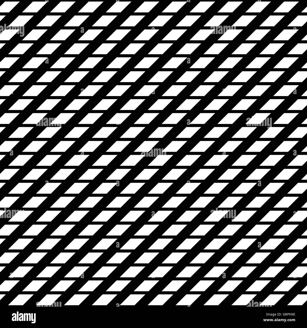 Tileable grid / mesh geometric pattern series. Repeatable monochrome ...