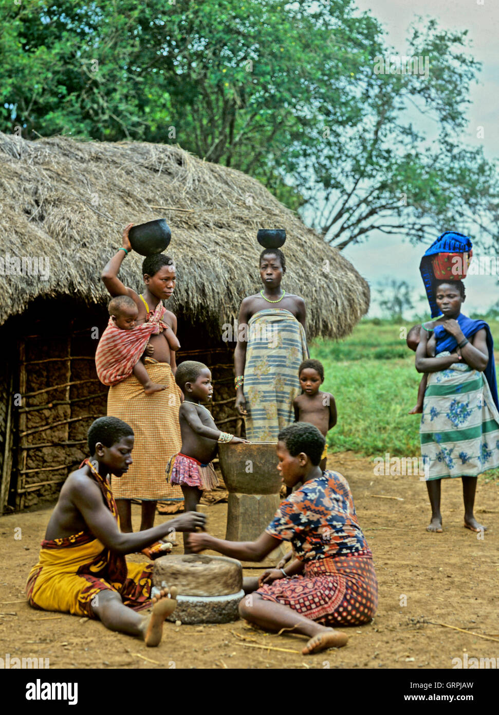 Giriama village, Mombasa, Kenya, East Africa Stock Photo - Alamy