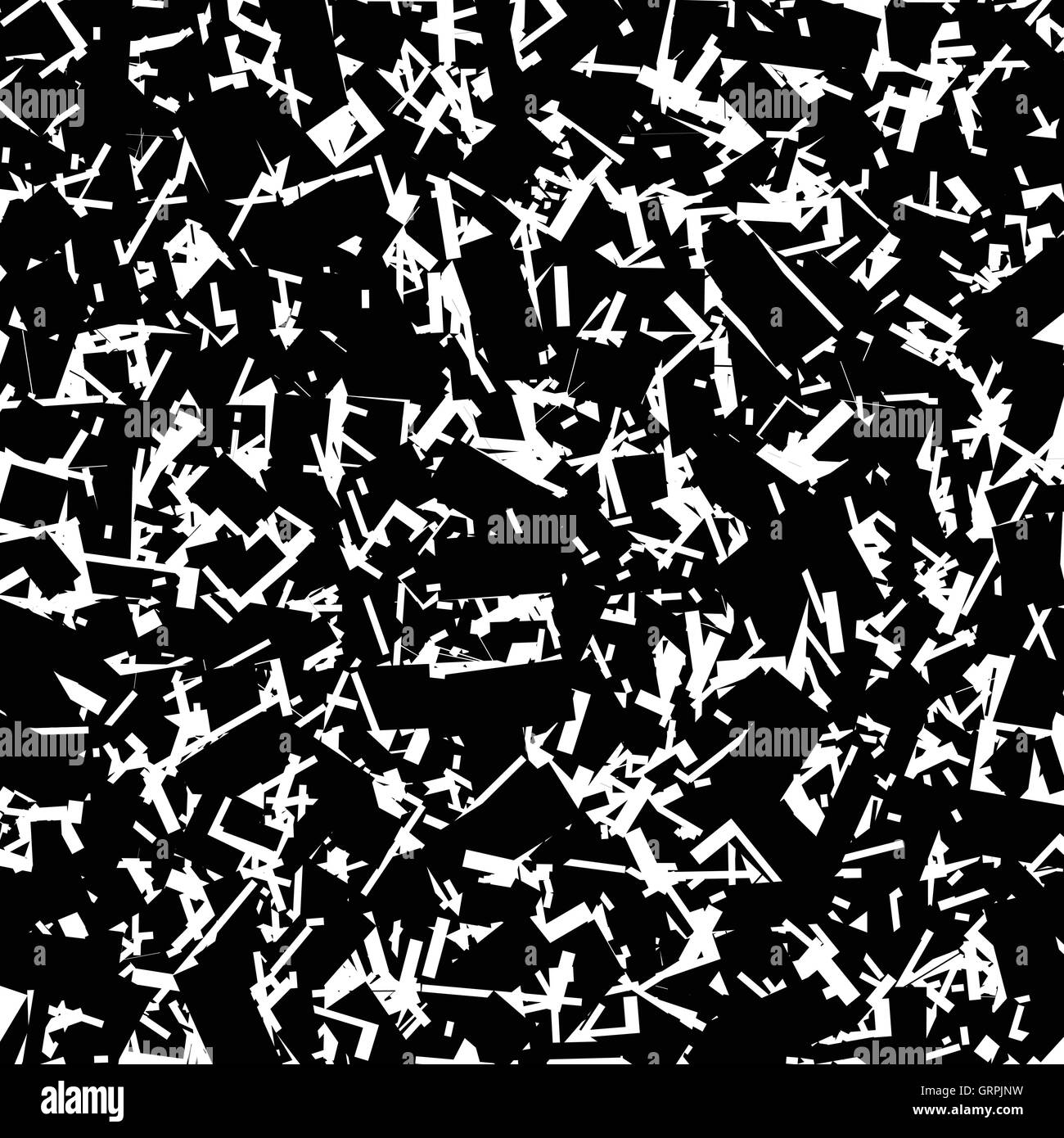 Scratchy rough chaotic texture with irregular random overlapping shapes ...