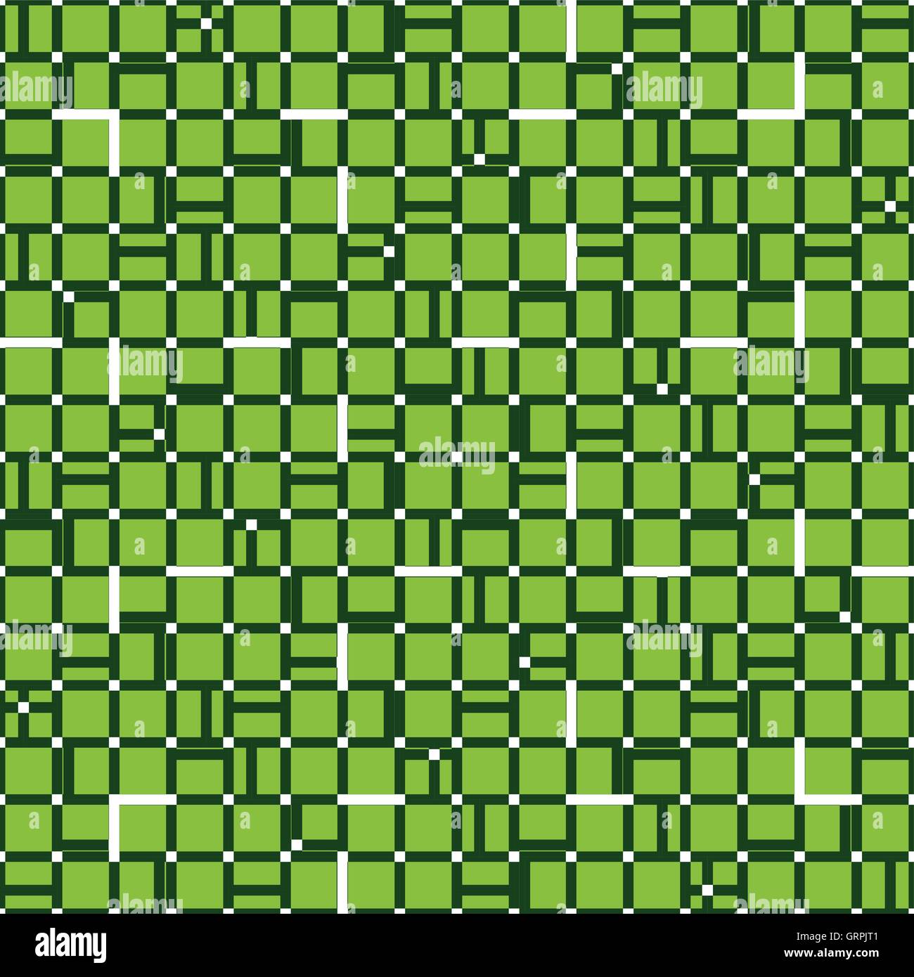 Irregular grid mesh with squares. Seamlessly repeatable duotone geometric pattern Stock Vector ...