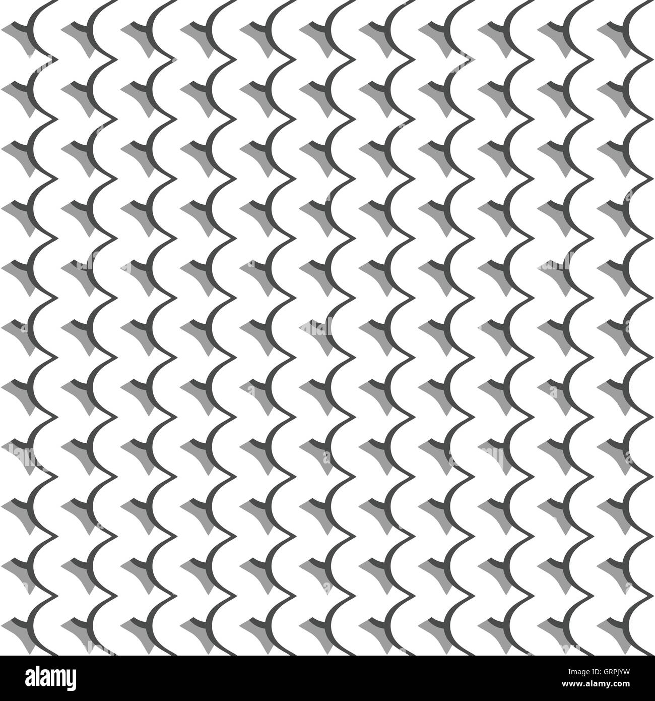Pattern with wavy, billowy intersecting lines. Grid of irregular lines ...