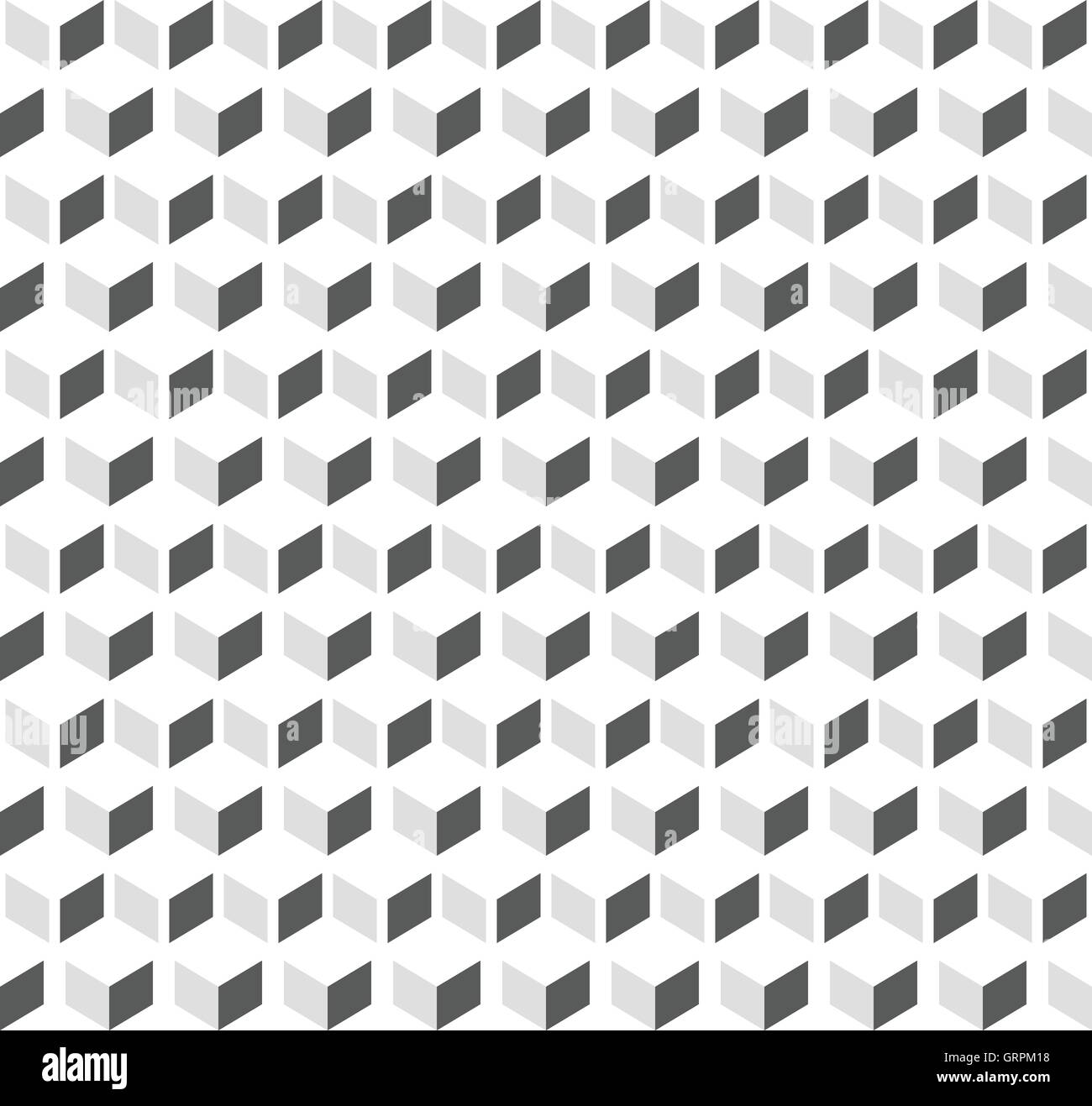 3d cubes tricolor geometric background - Seamlessly repeatable Stock Vector Image & Art - Alamy