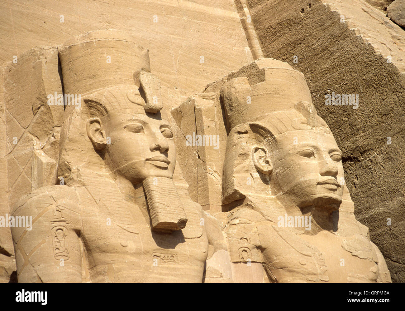 Temple Ramses II, Abu Simbel, Upper Egypt Stock Photo - Alamy