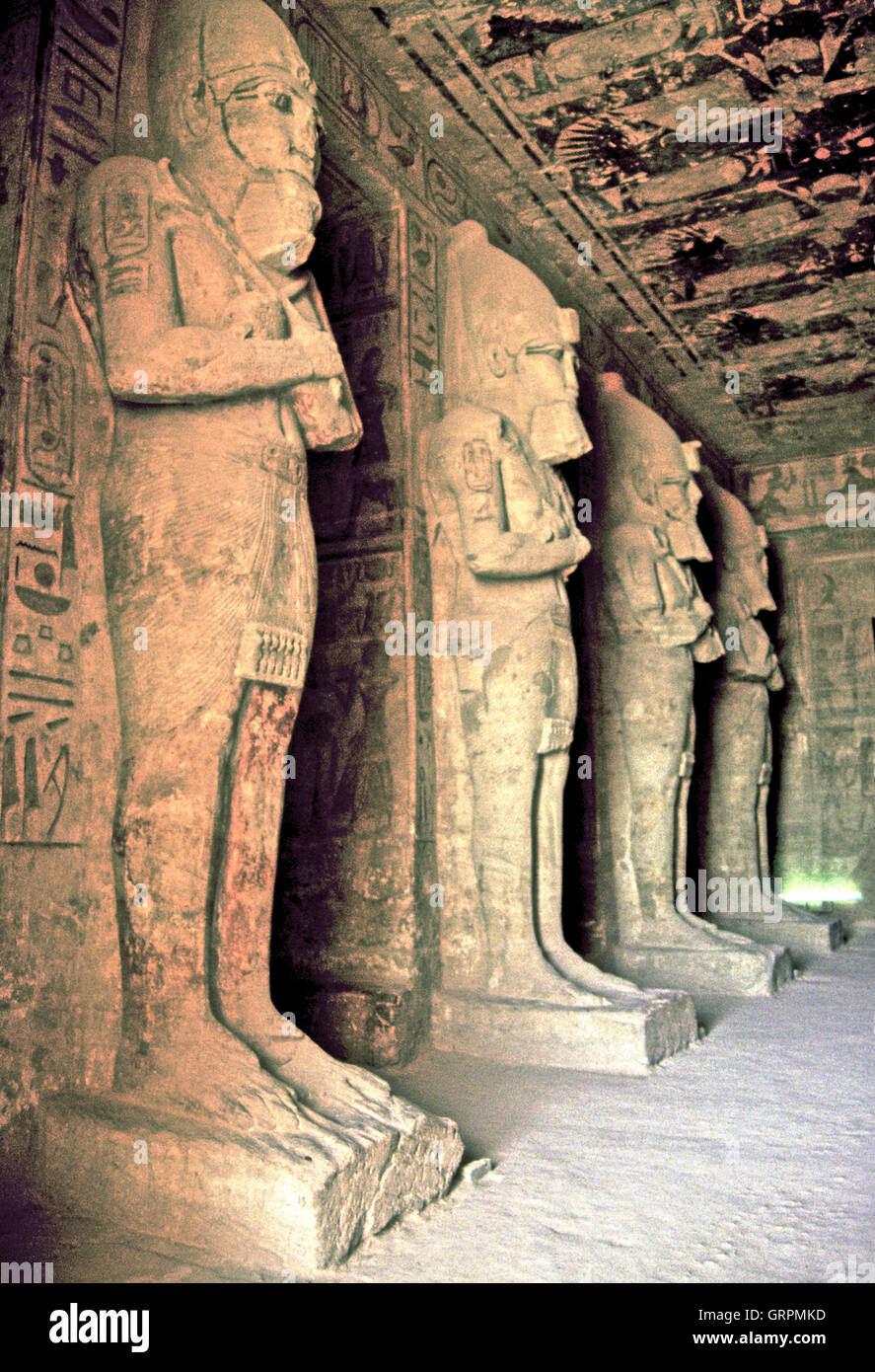 Temple Ramses II, Abu Simbel, Upper Egypt Stock Photo - Alamy