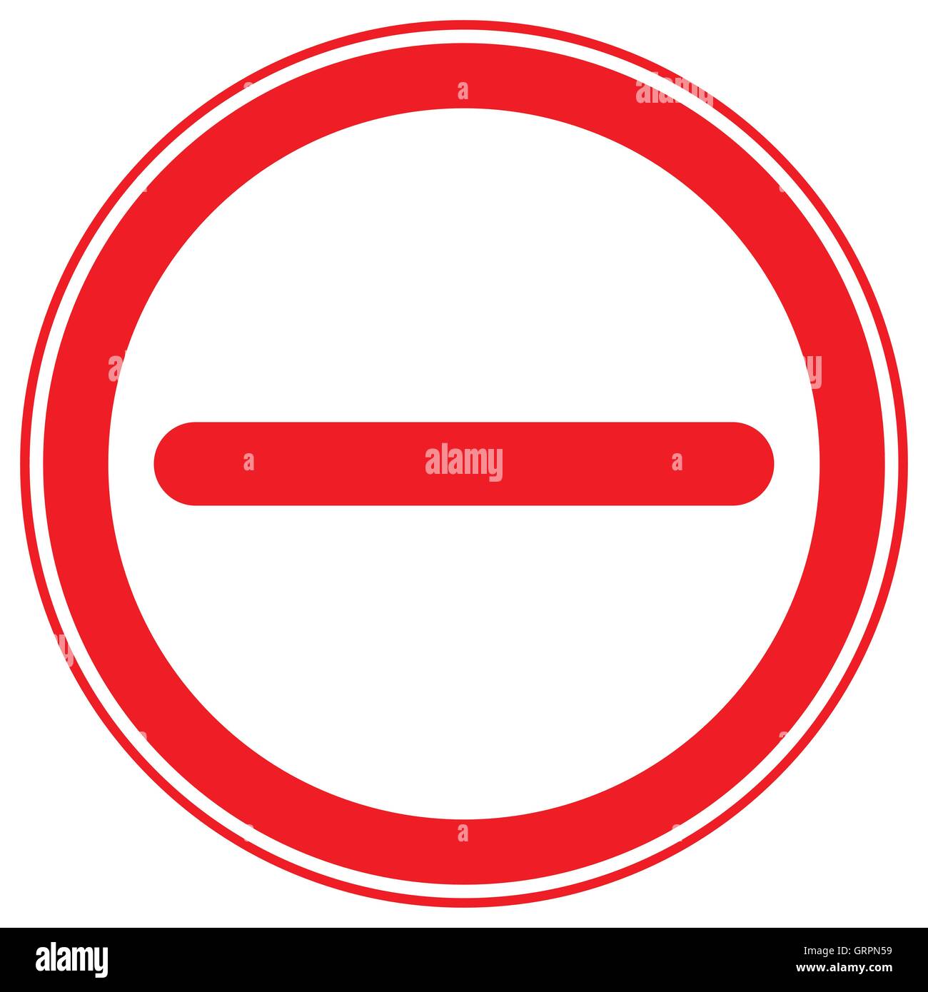 Printable restriction, prohibition signs, prohibitive road signs Stock ...