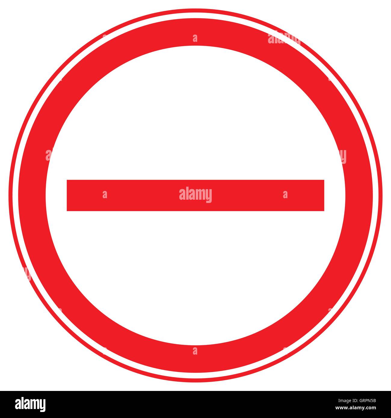 Printable restriction, prohibition signs, prohibitive road signs Stock ...