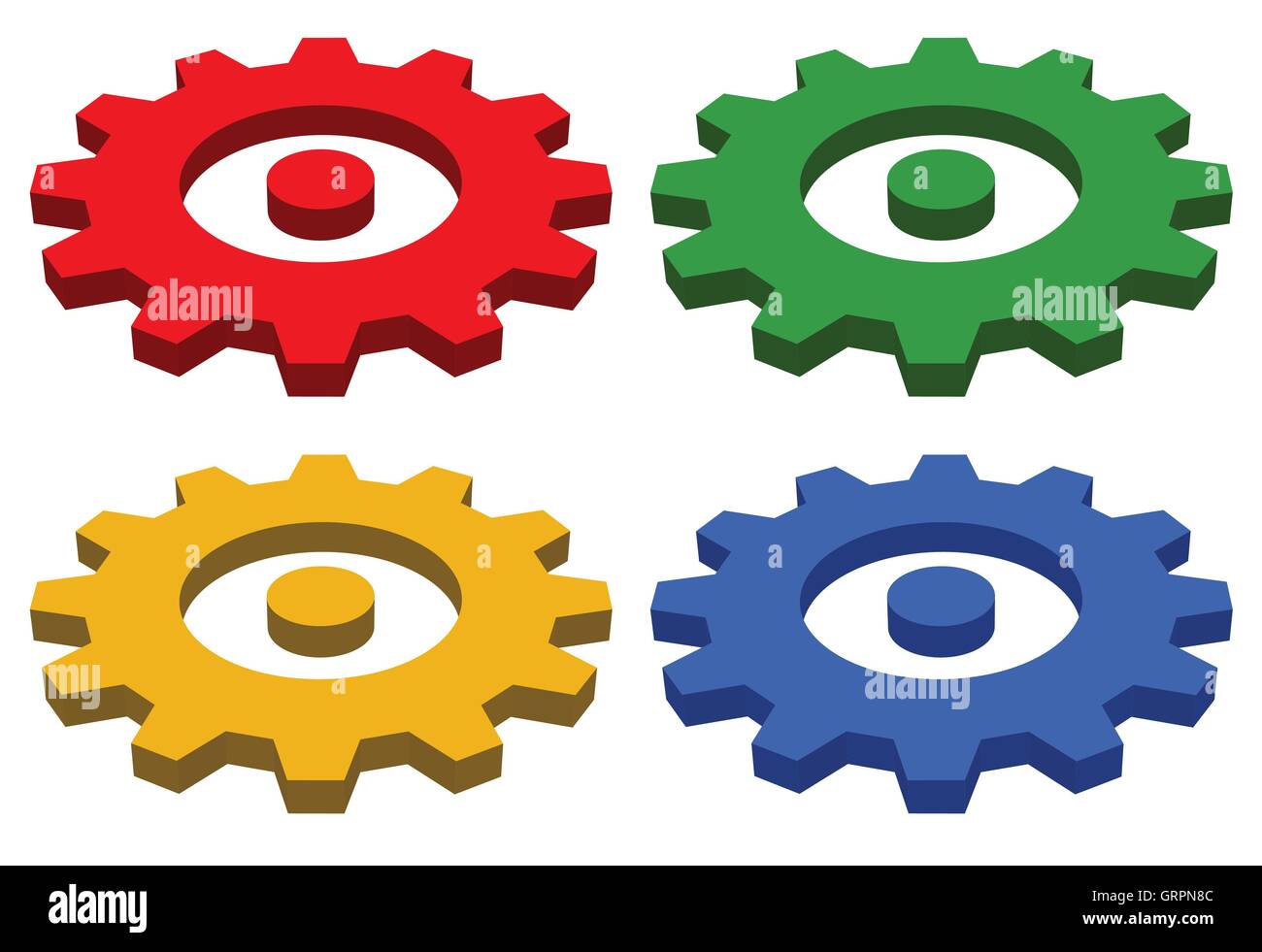 Gearwheel, rack wheel, gear icon, sign. Service, development ...