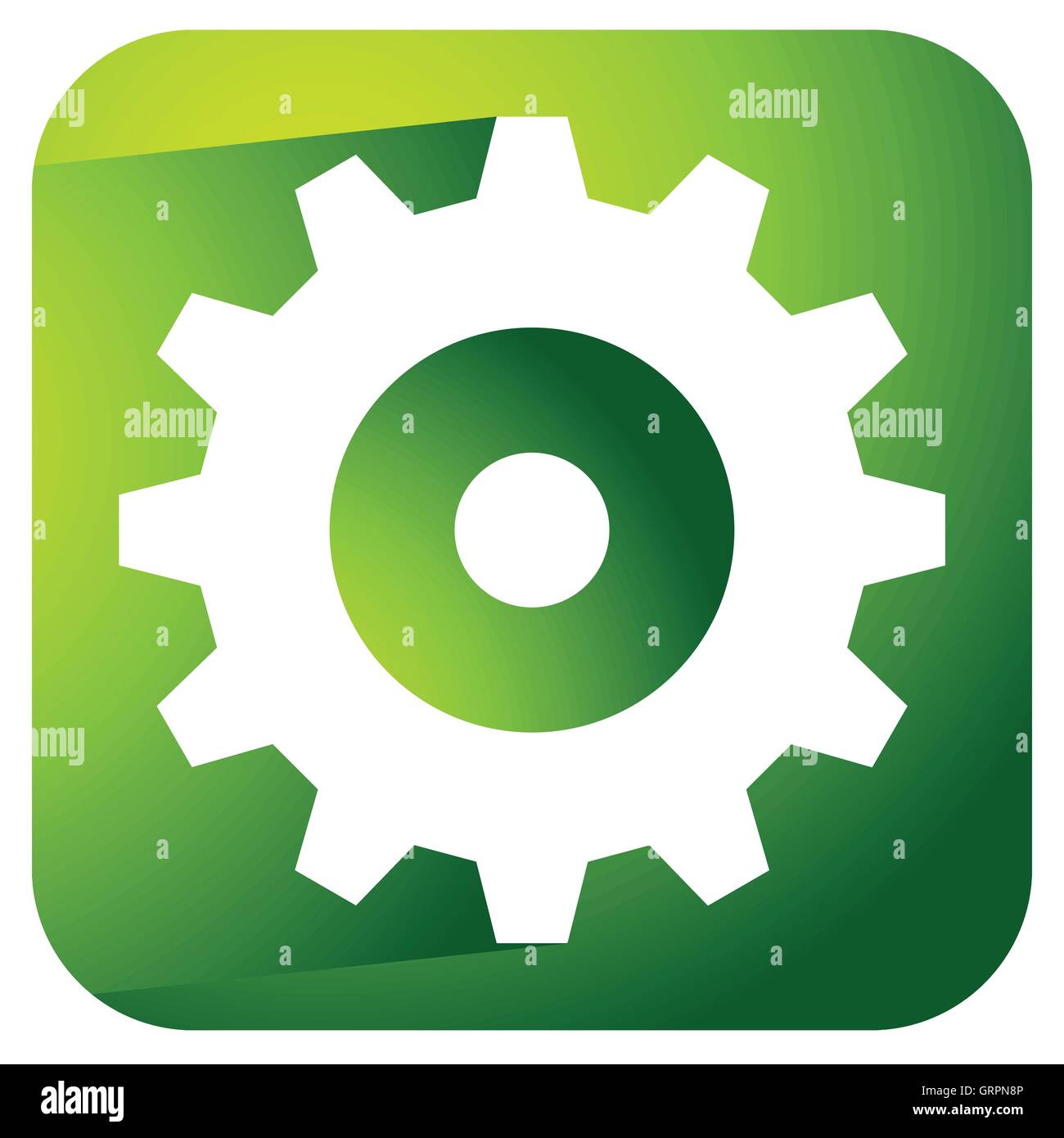 Gearwheel, rack wheel, gear icon, sign. Service, development ...