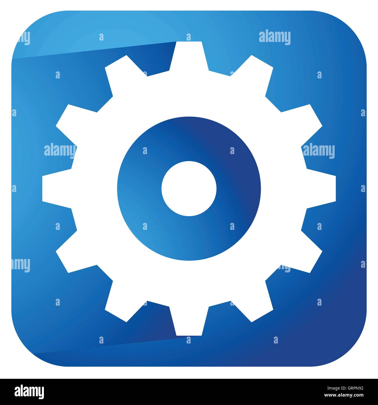 Gearwheel, rack wheel, gear icon, sign. Service, development ...