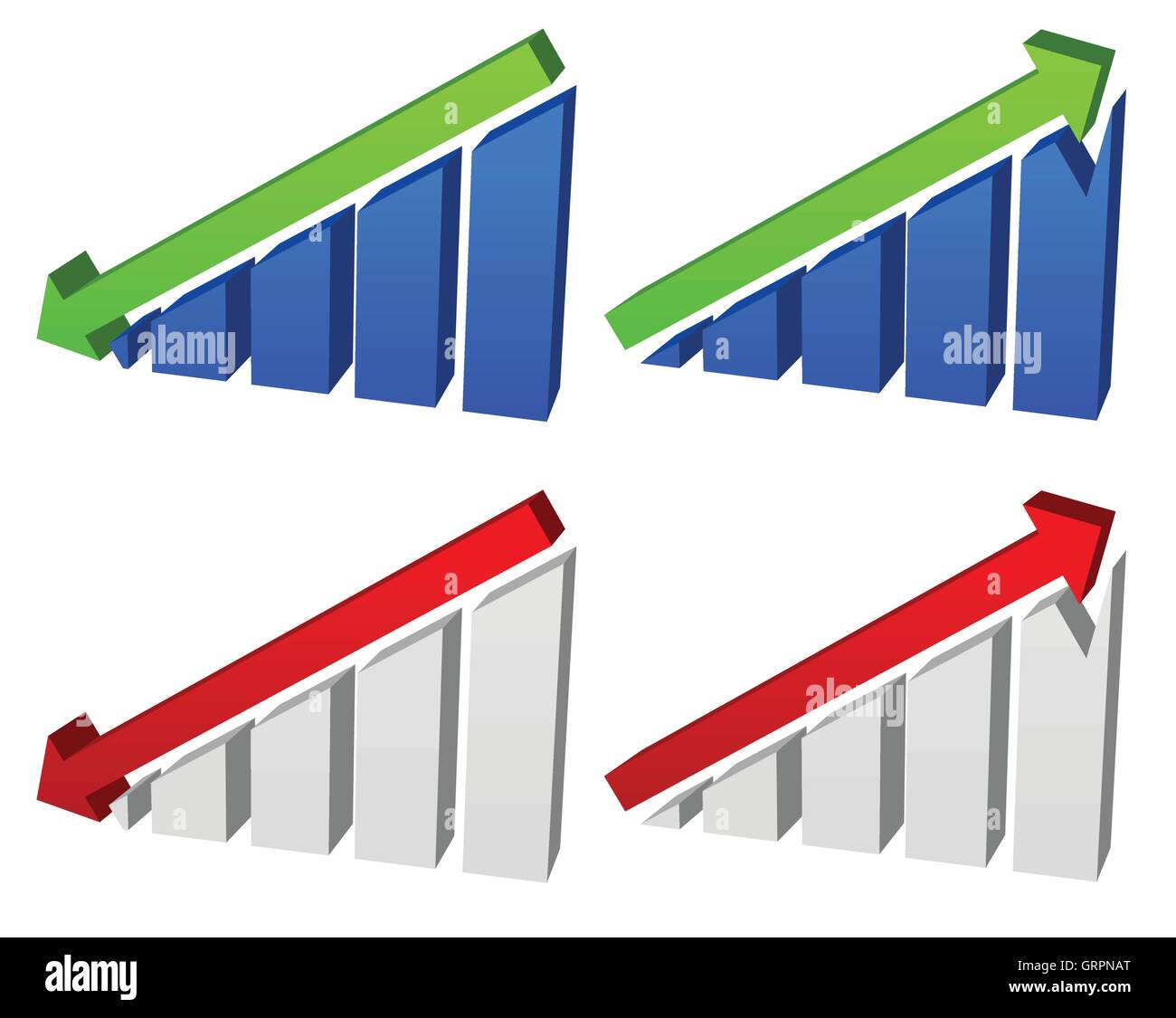 Descending arrows Stock Vector Images - Alamy