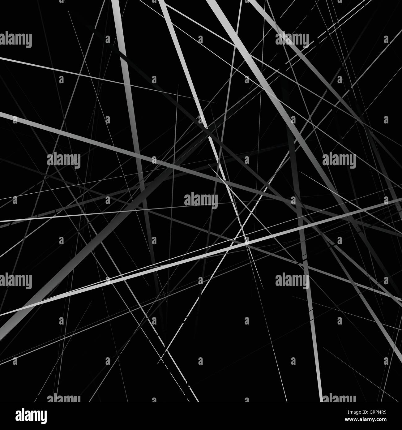 Geometric art random intersecting lines. Asymmetric irregular lines pattern Stock Vector Image ...