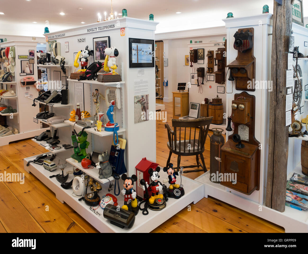 New Hampshire Telephone museum in Warner NH Stock Photo - Alamy