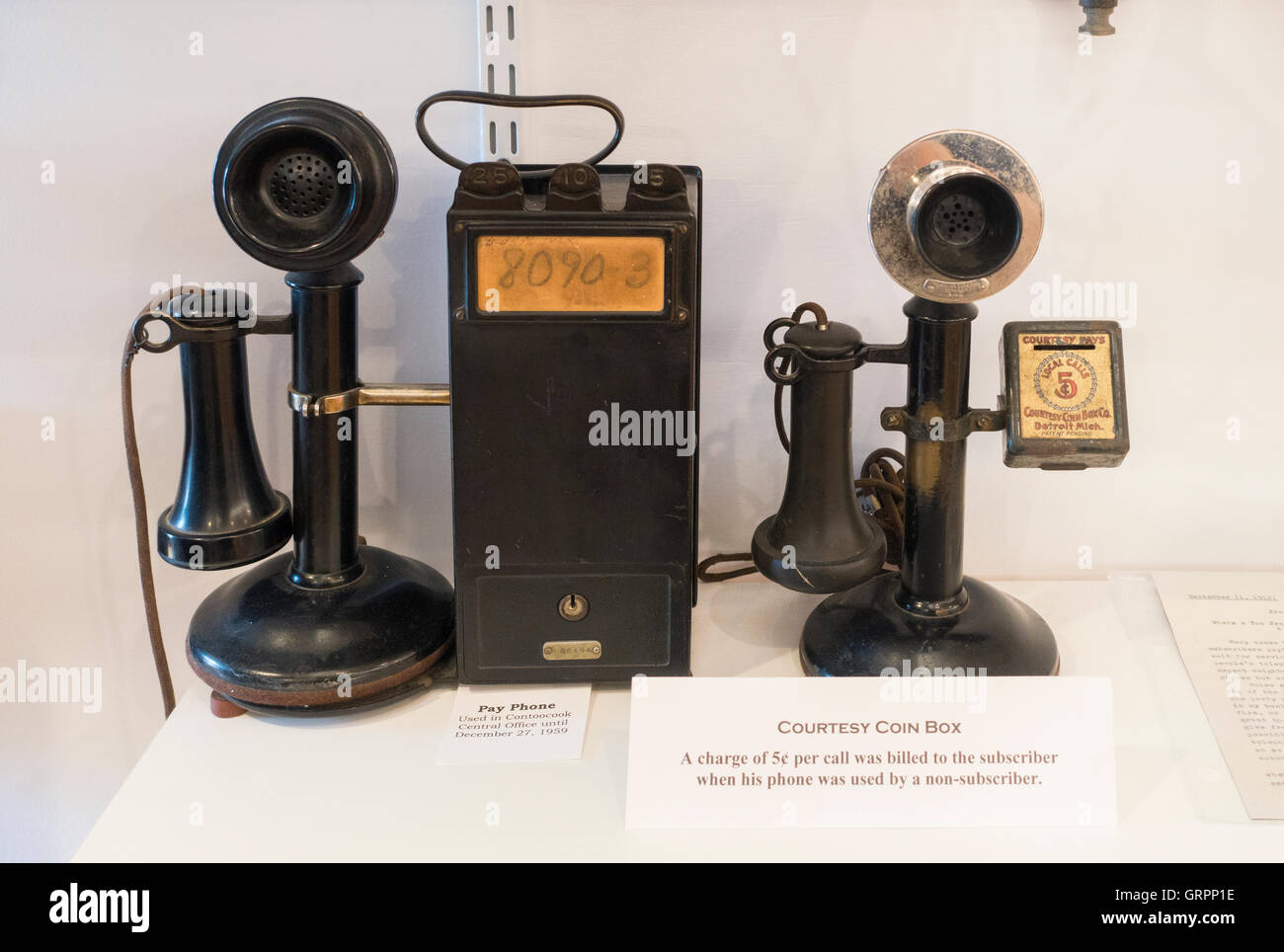 New Hampshire Telephone museum in Warner NH Stock Photo - Alamy