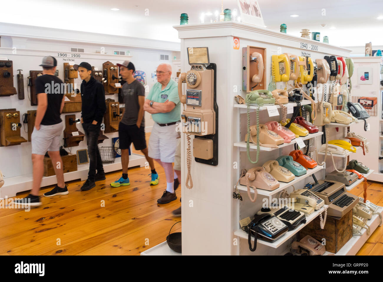 New Hampshire Telephone museum in Warner NH Stock Photo - Alamy
